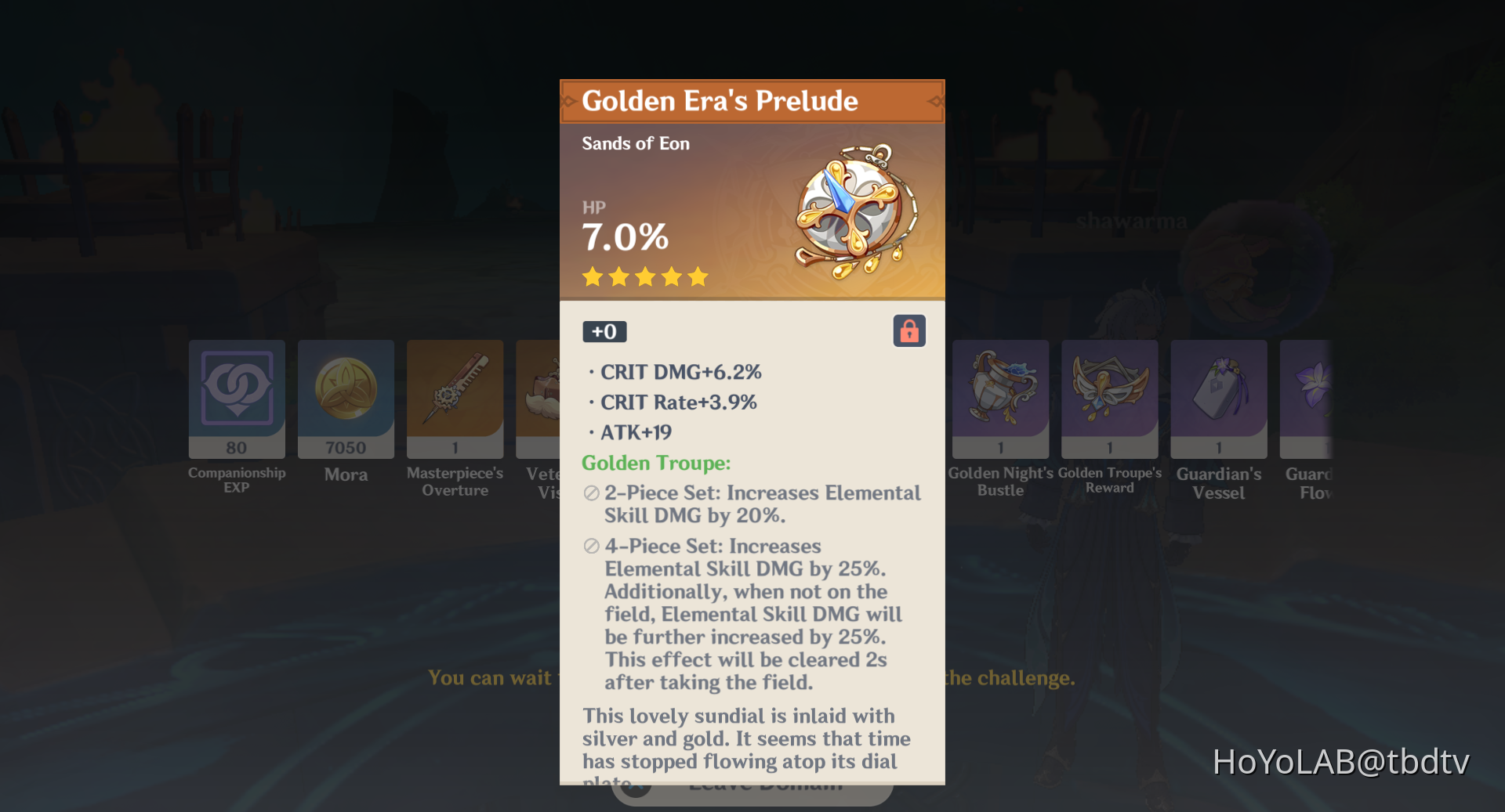 artifact rolling pain TT Genshin Impact | HoYoLAB