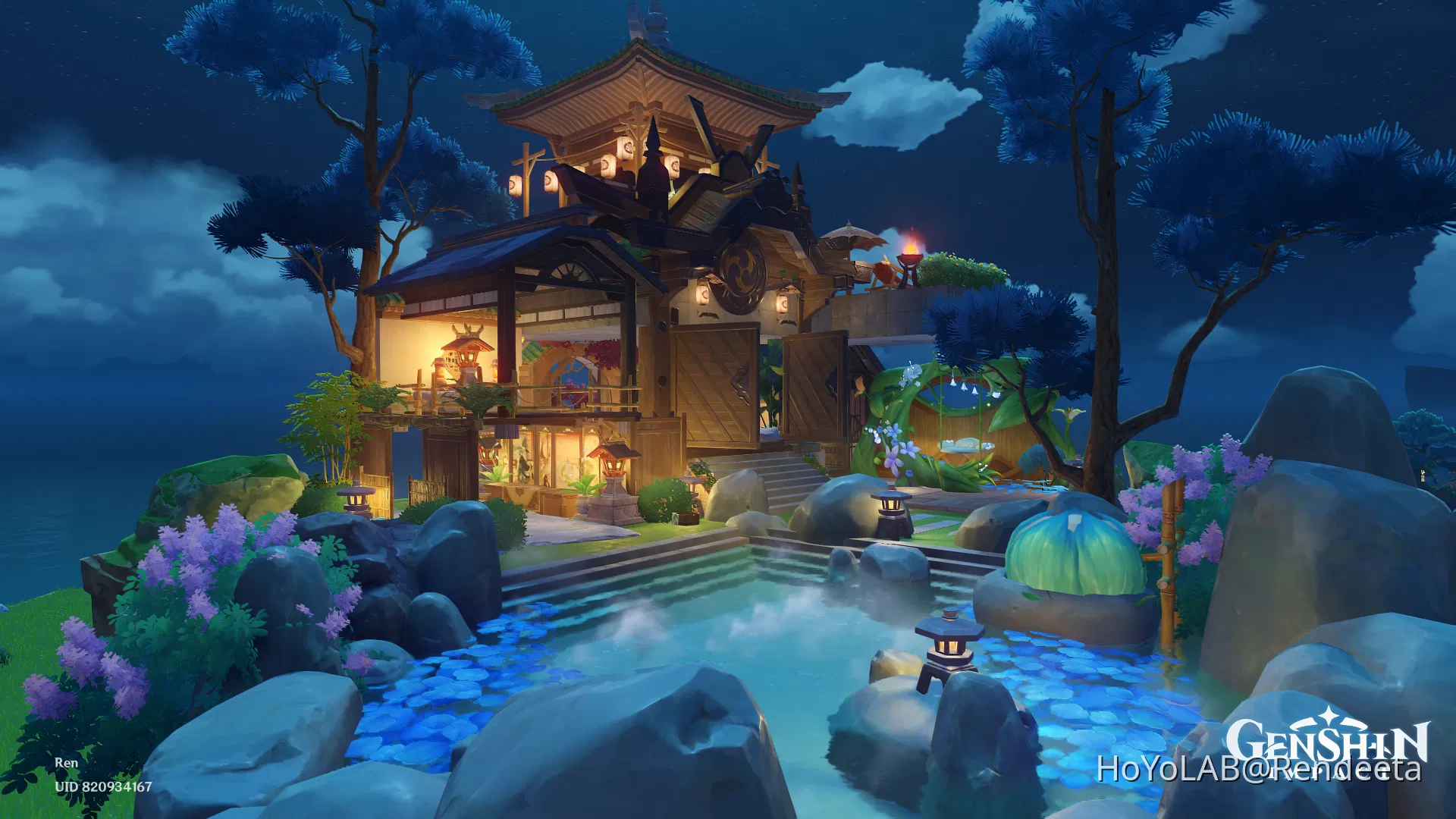 Inazuma's Beach House at Serenitea Pot of Genshin Impact Genshin Impact ...