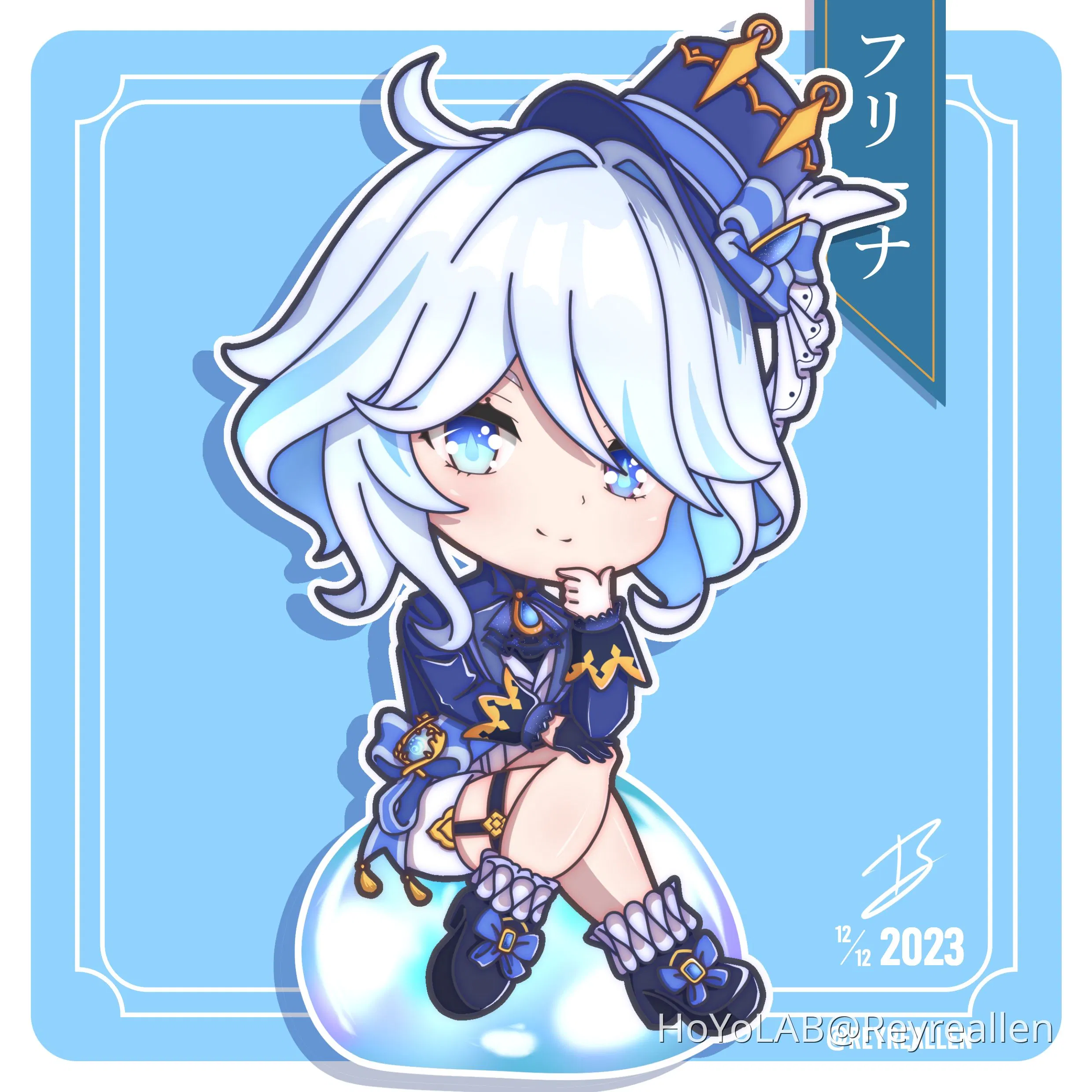 Chibi Furina Genshin Impact | HoYoLAB