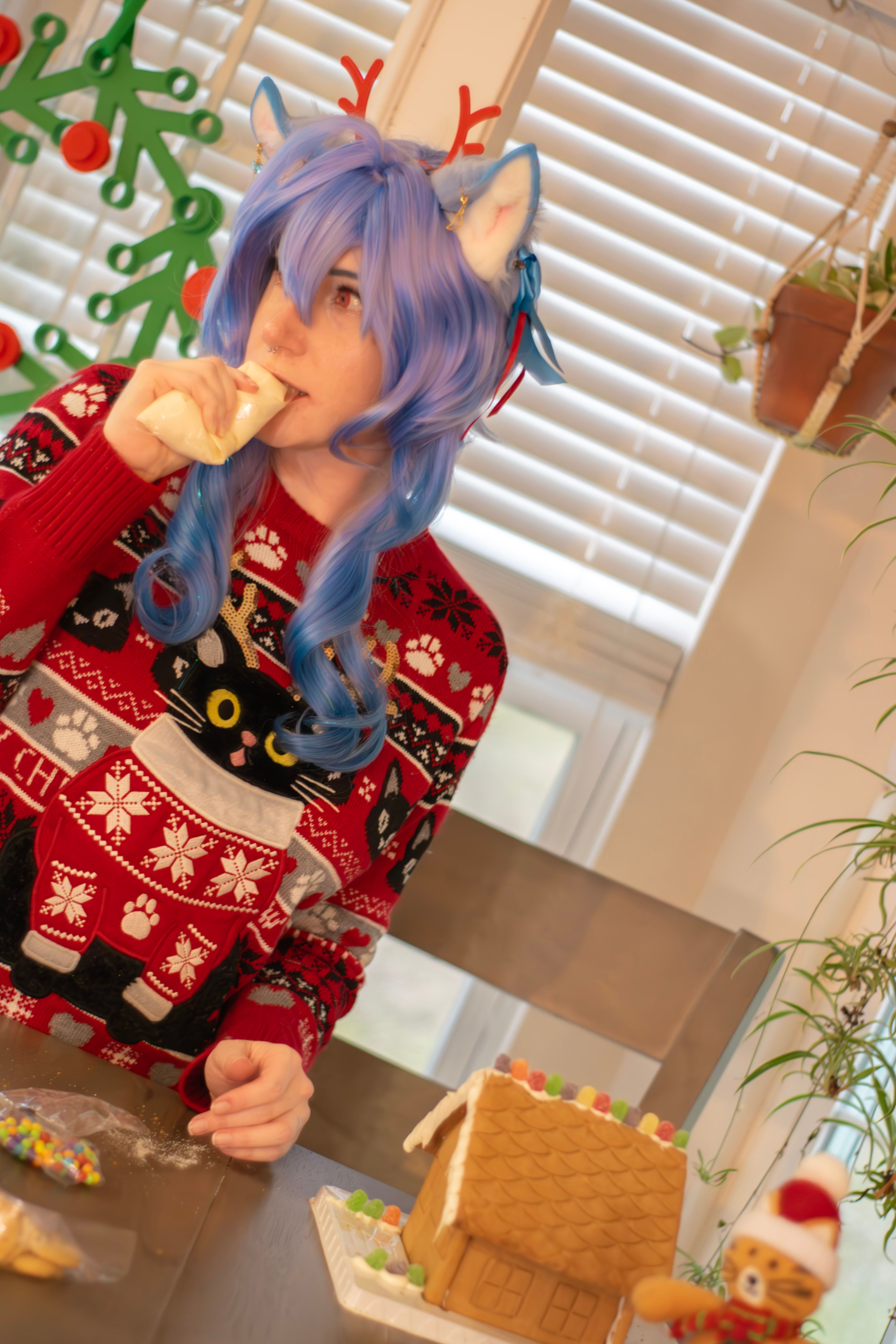Reindeer Ganyu is ready for Christmas! 🎄 Genshin Impact | HoYoLAB