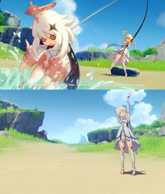 traveler before Paimon ! Genshin Impact | HoYoLAB