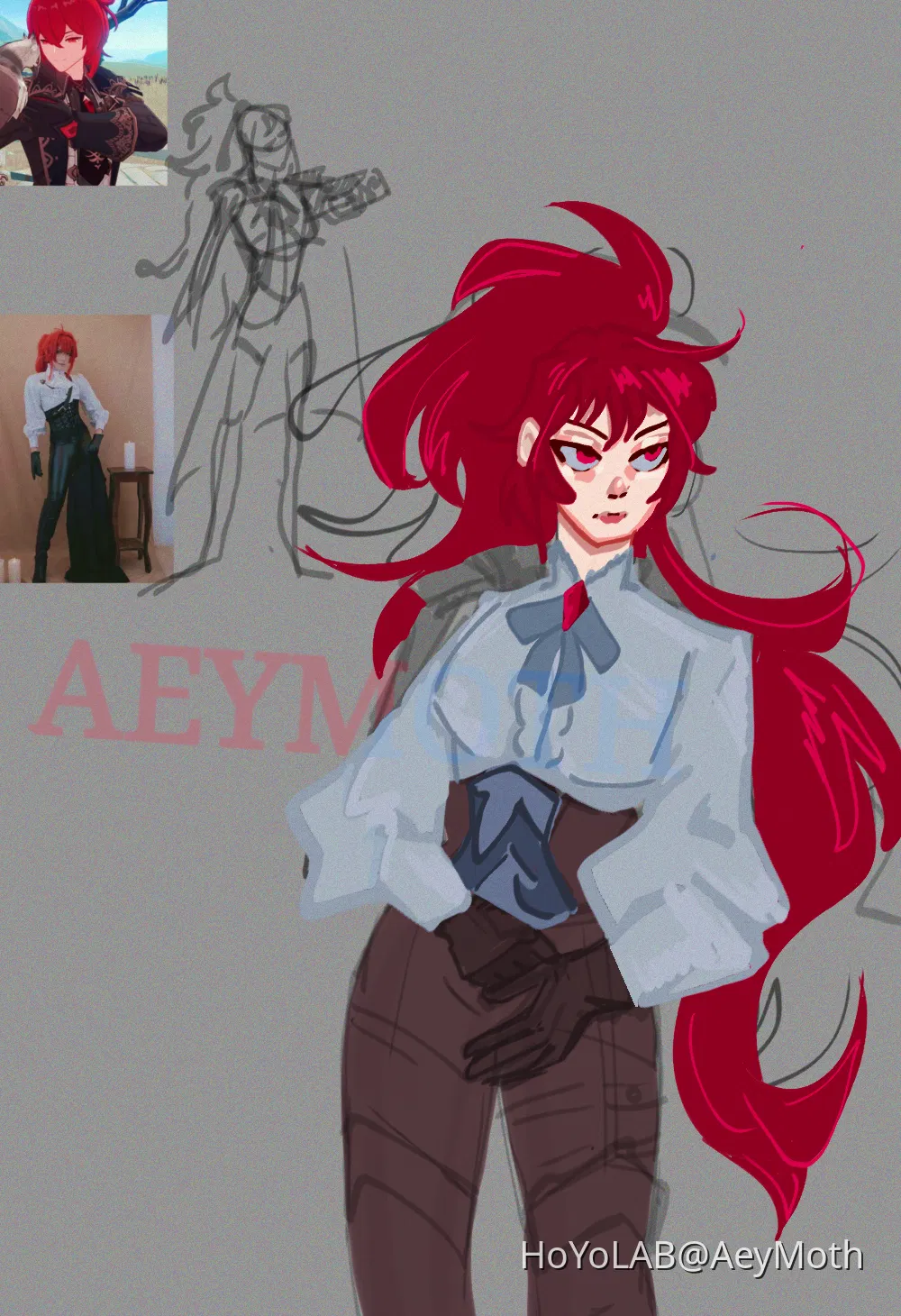 Female Diluc Genshin Impact | HoYoLAB