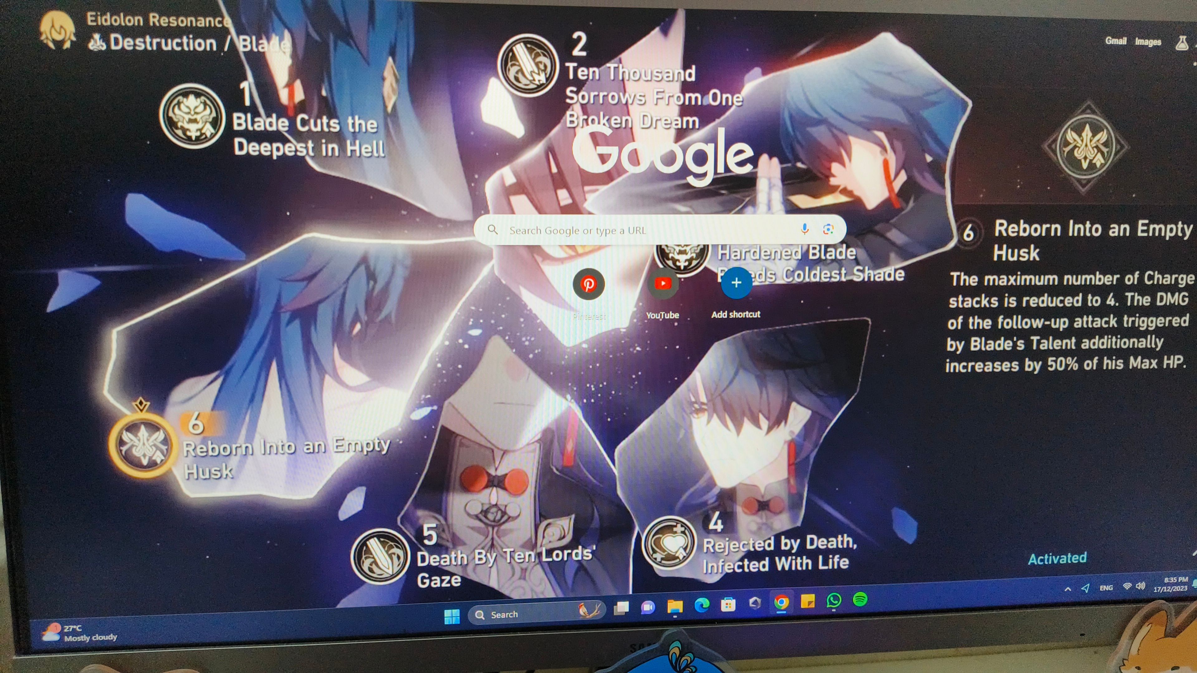 Manifesting E6 Blade Honkai: Star Rail | HoYoLAB