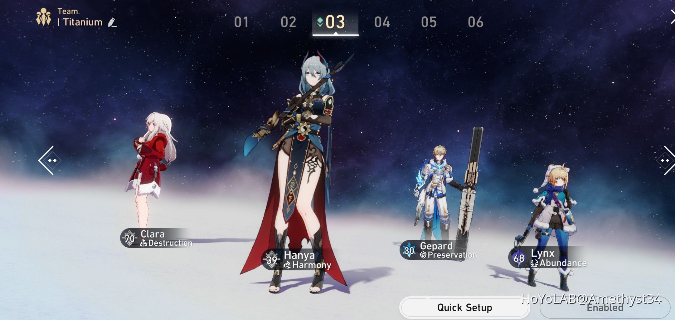 Here's my new Clara team Honkai: Star Rail | HoYoLAB