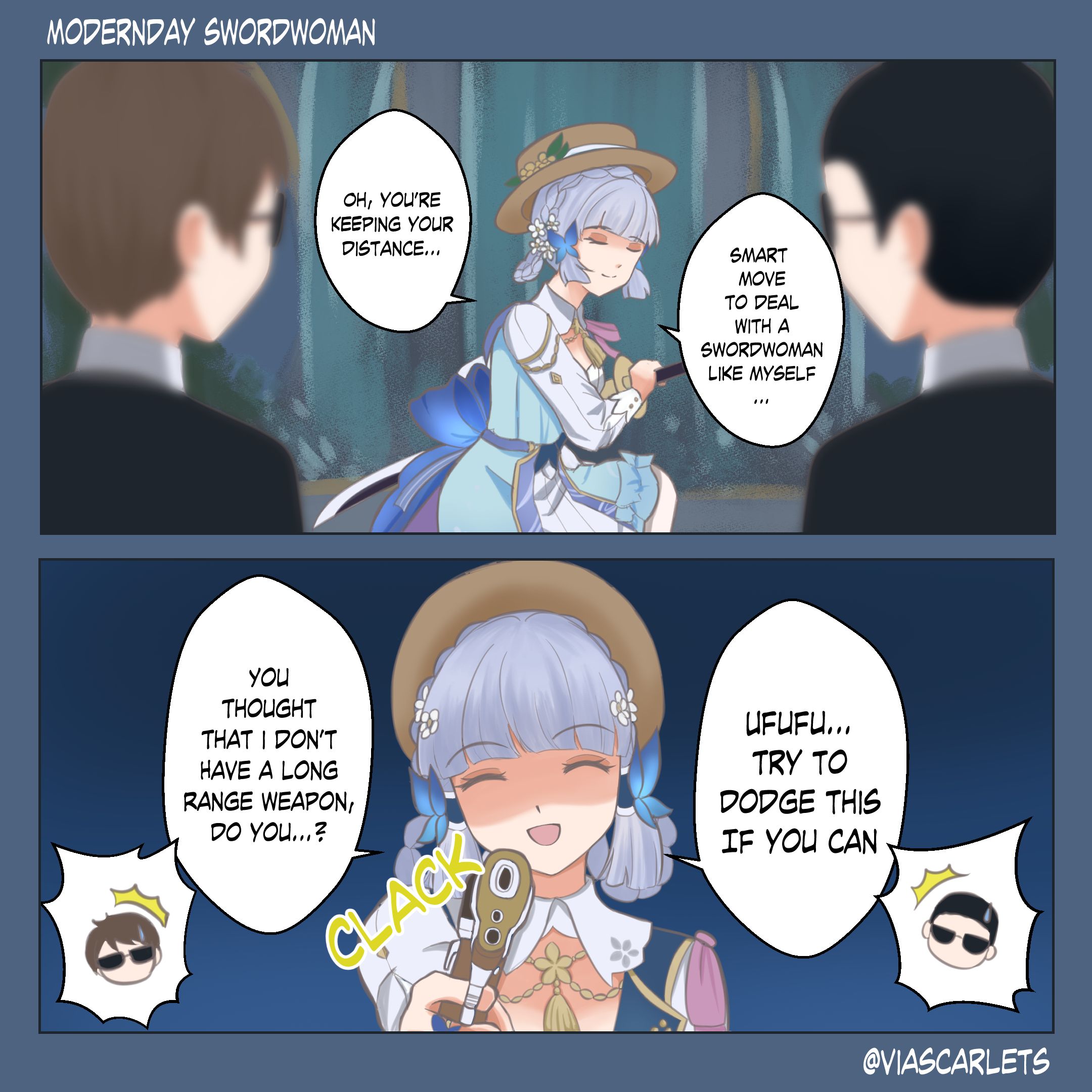 Modernday Swordwoman Genshin Impact | HoYoLAB