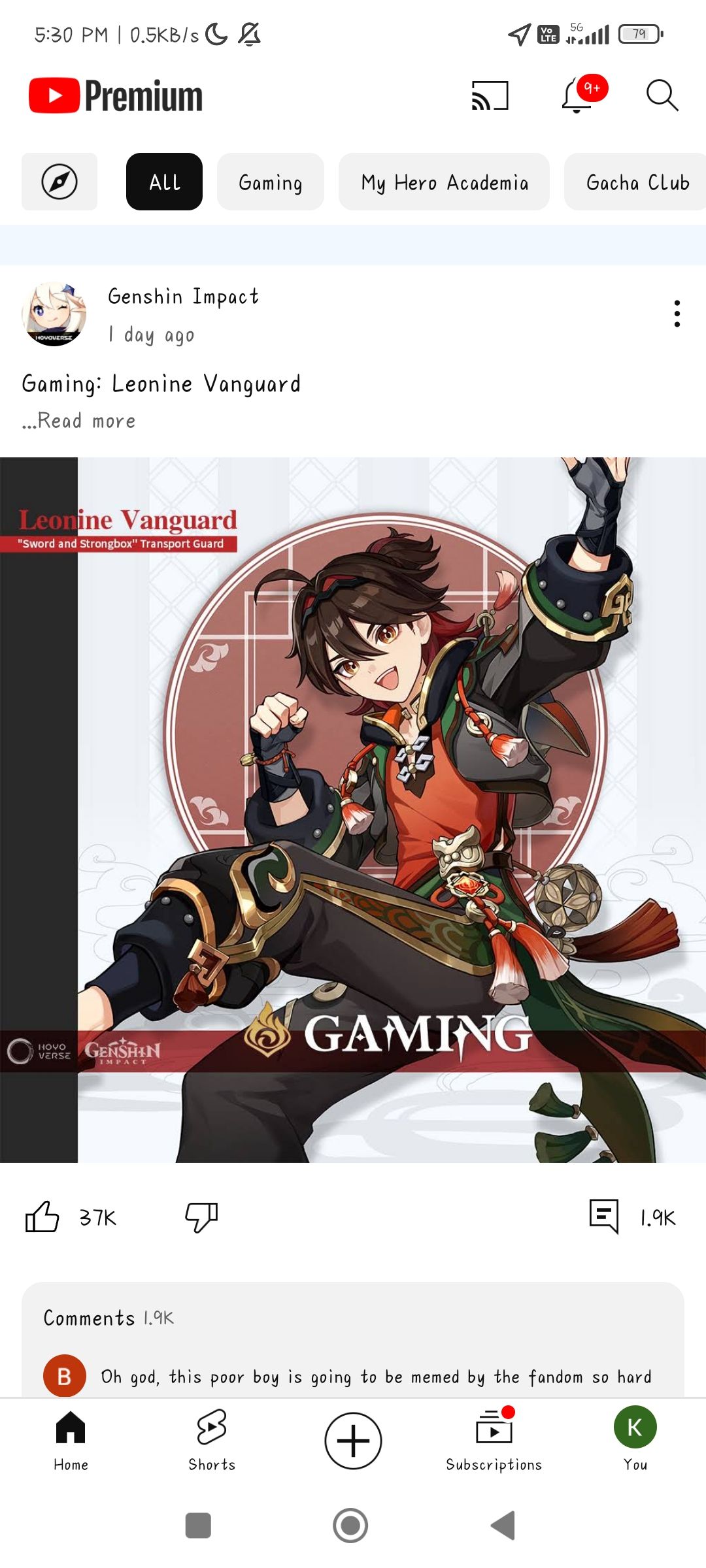 No way bros name is Gaming 💀 Genshin Impact | HoYoLAB