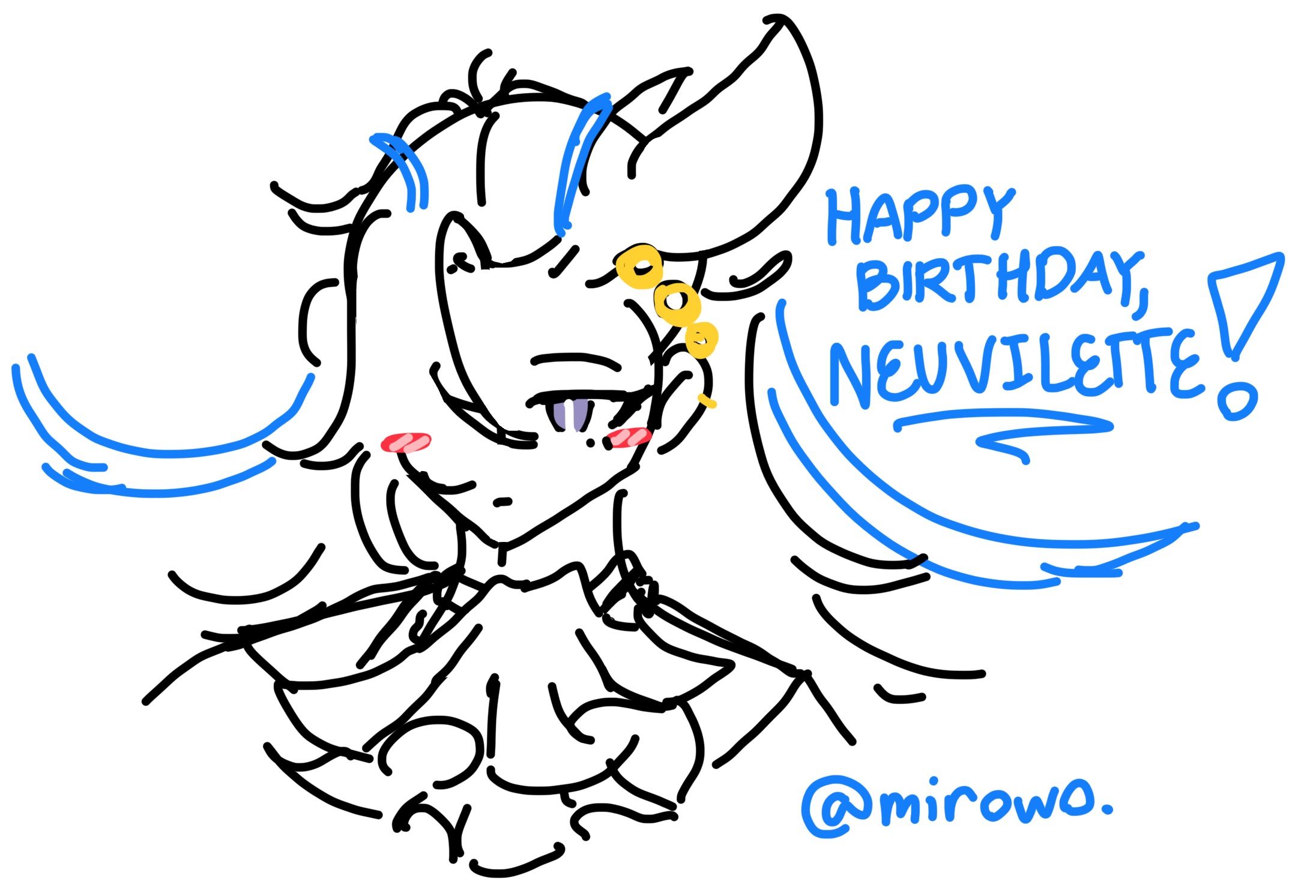 happy birthday neuvillette Genshin Impact | HoYoLAB