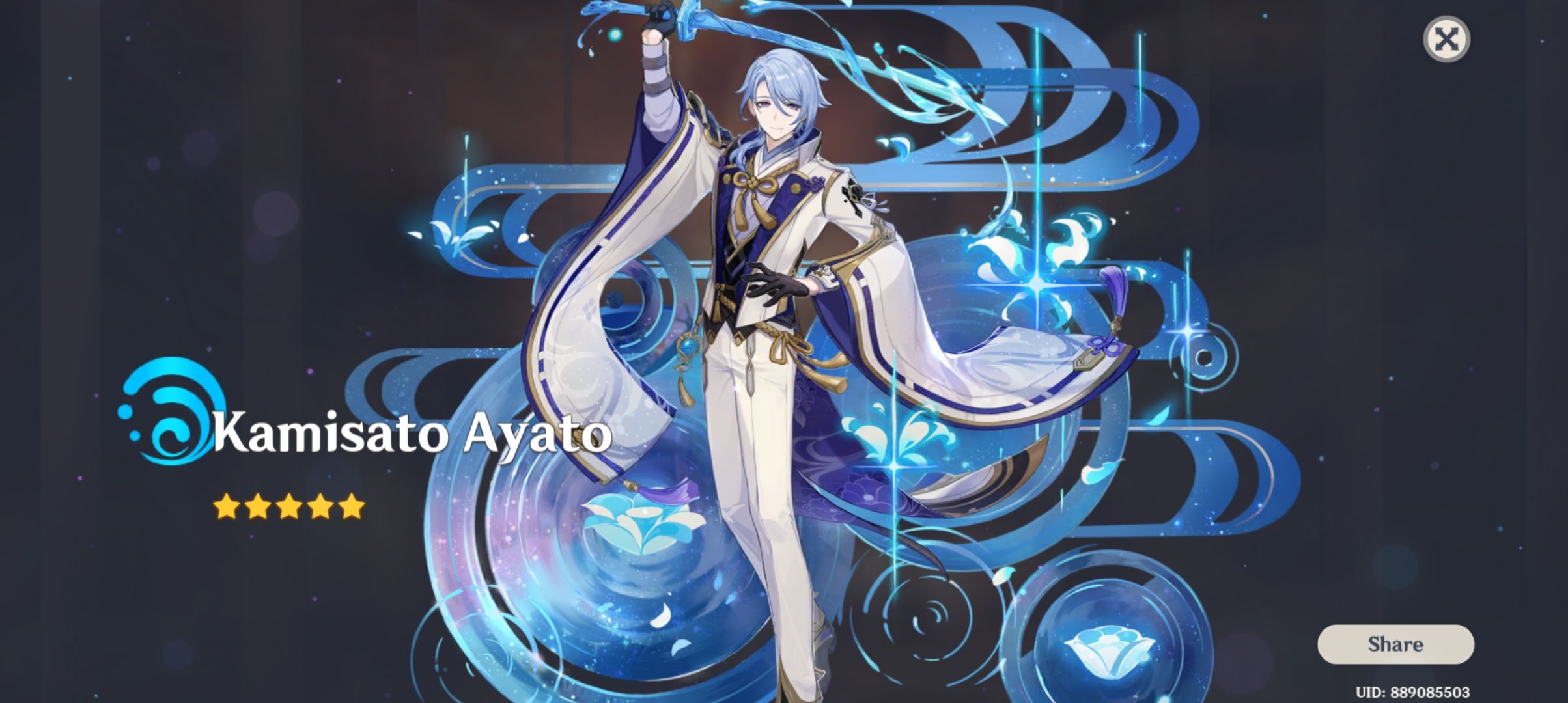 Kamisato Ayatoes Genshin Impact | HoYoLAB