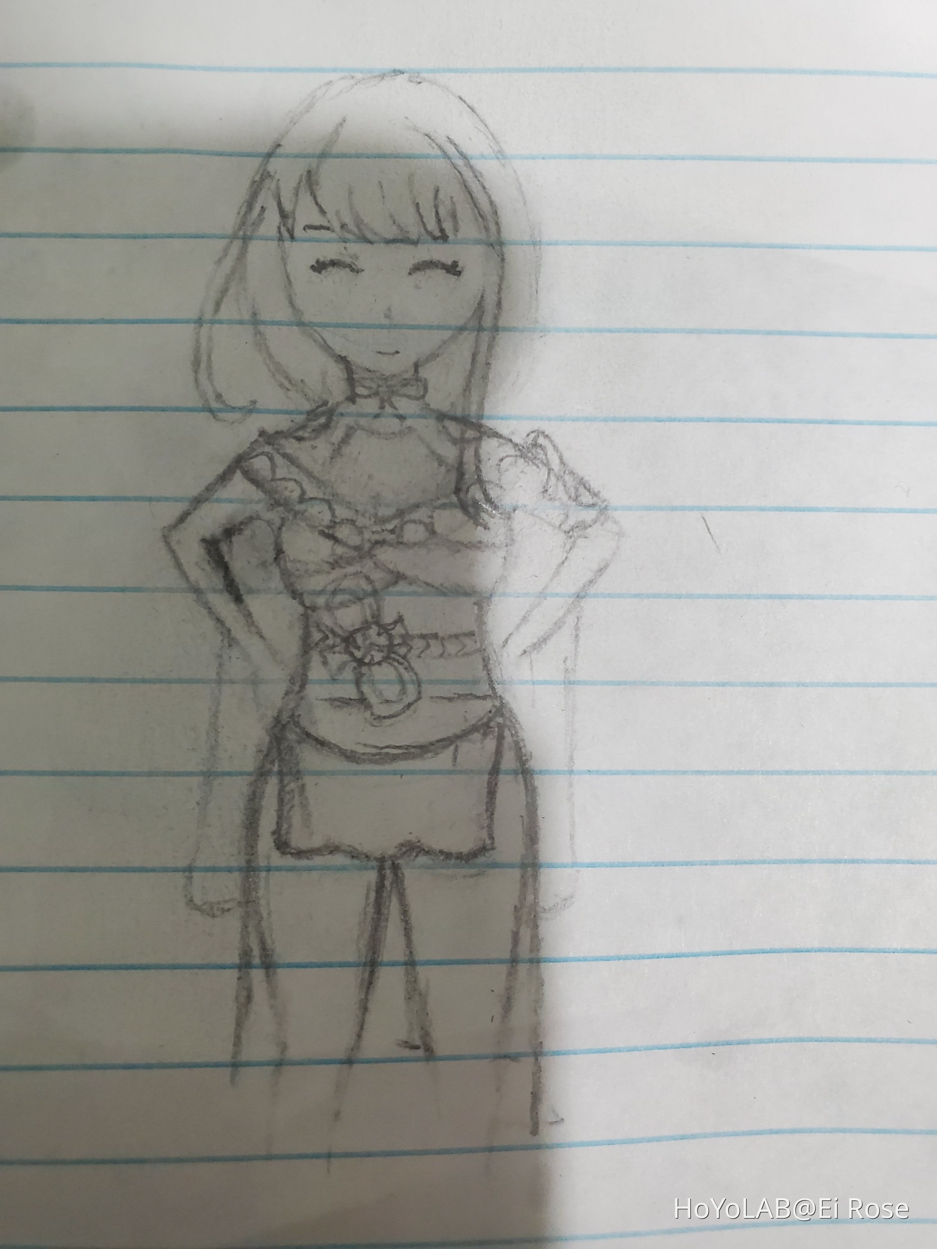 Working on drawing Raiden Shogun! Genshin Impact | HoYoLAB