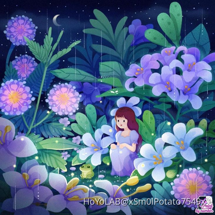 Daily Color-by-number | HoYoLAB