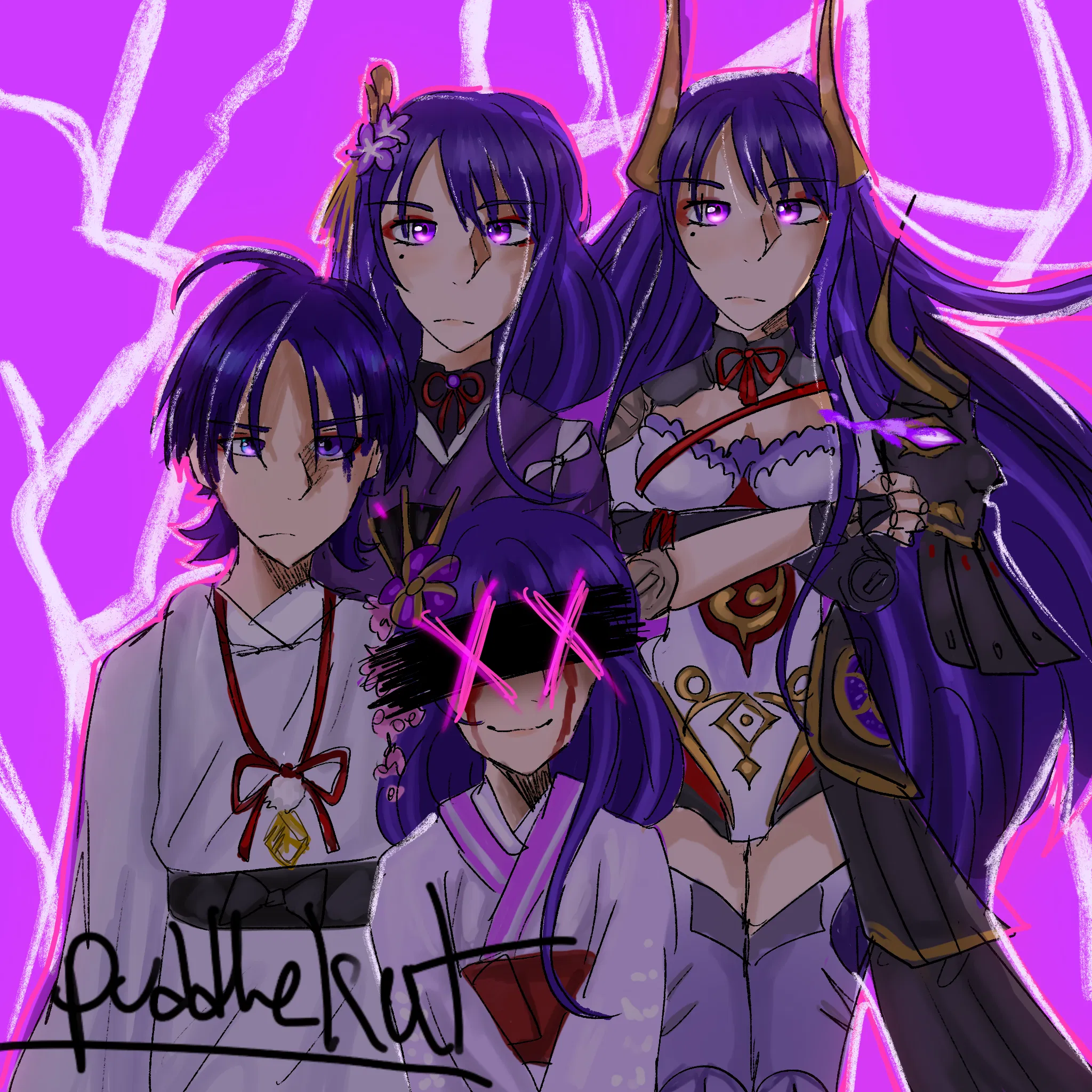 Raiden family Genshin Impact | HoYoLAB