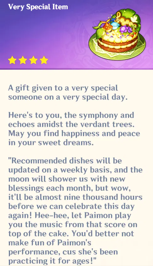 Sumeru's cake is so cute with the aranaras- Genshin Impact | HoYoLAB