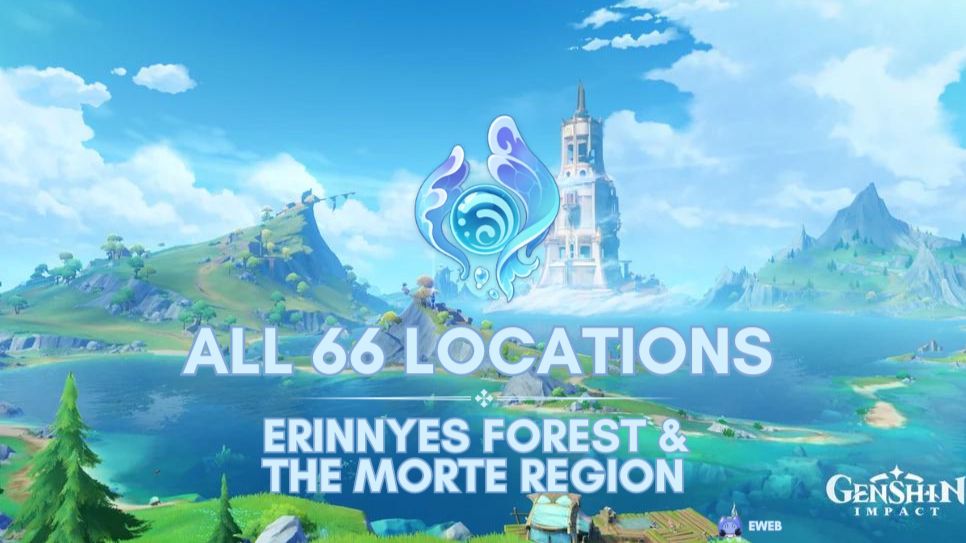 All 66 Hydroculus Locations | Erinnyes Forest & the Morte Region [v4.2] Genshin Impact | HoYoLAB