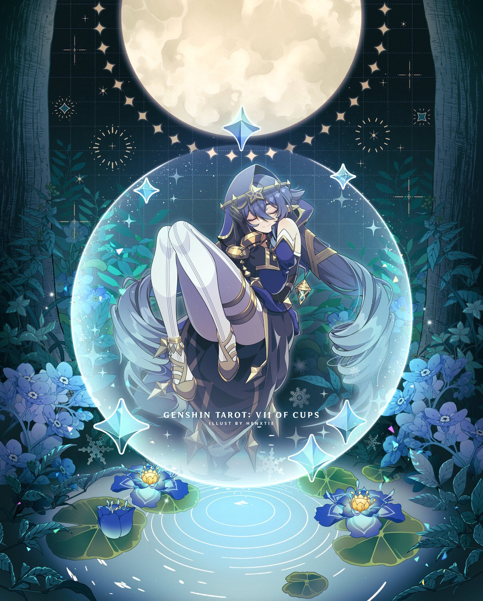 Layla Tarot Card Genshin Impact | HoYoLAB