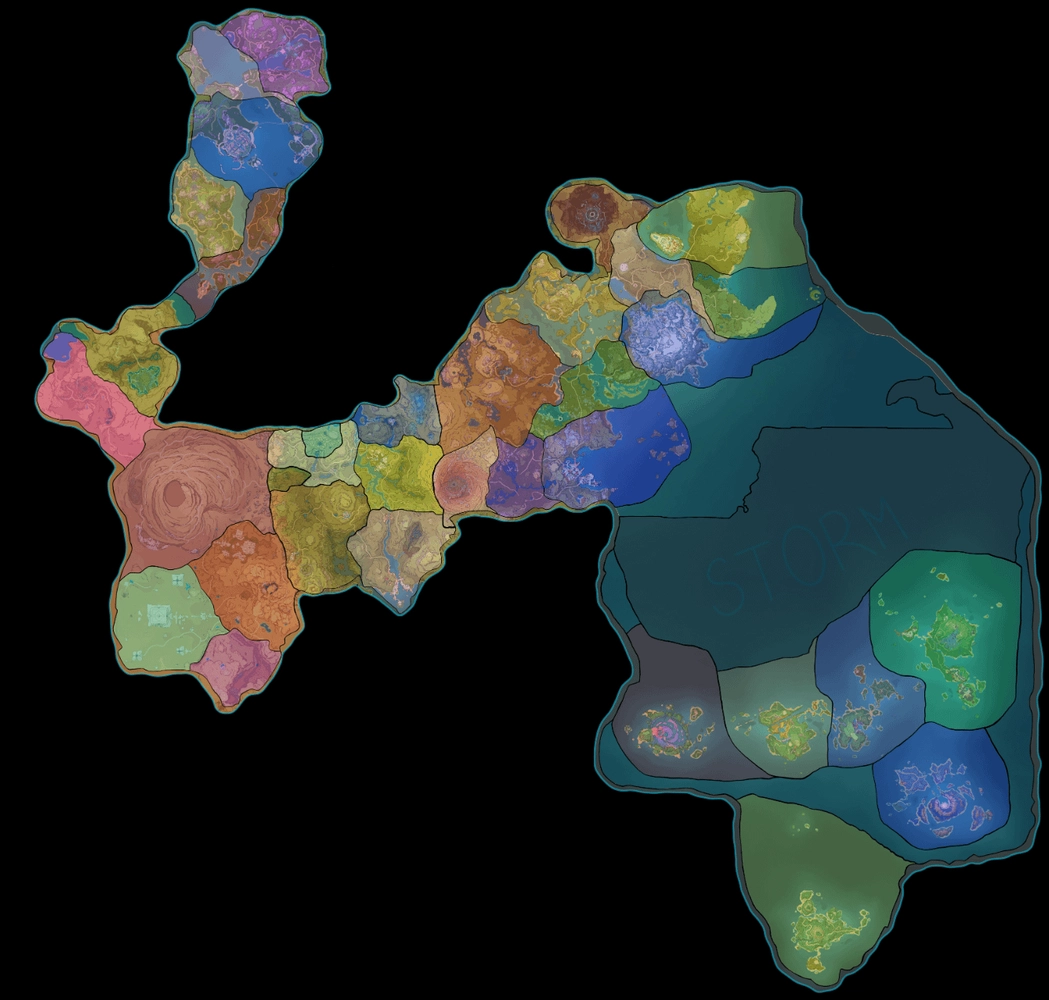 Границы областей регионов Genshin Impact | HoYoLAB