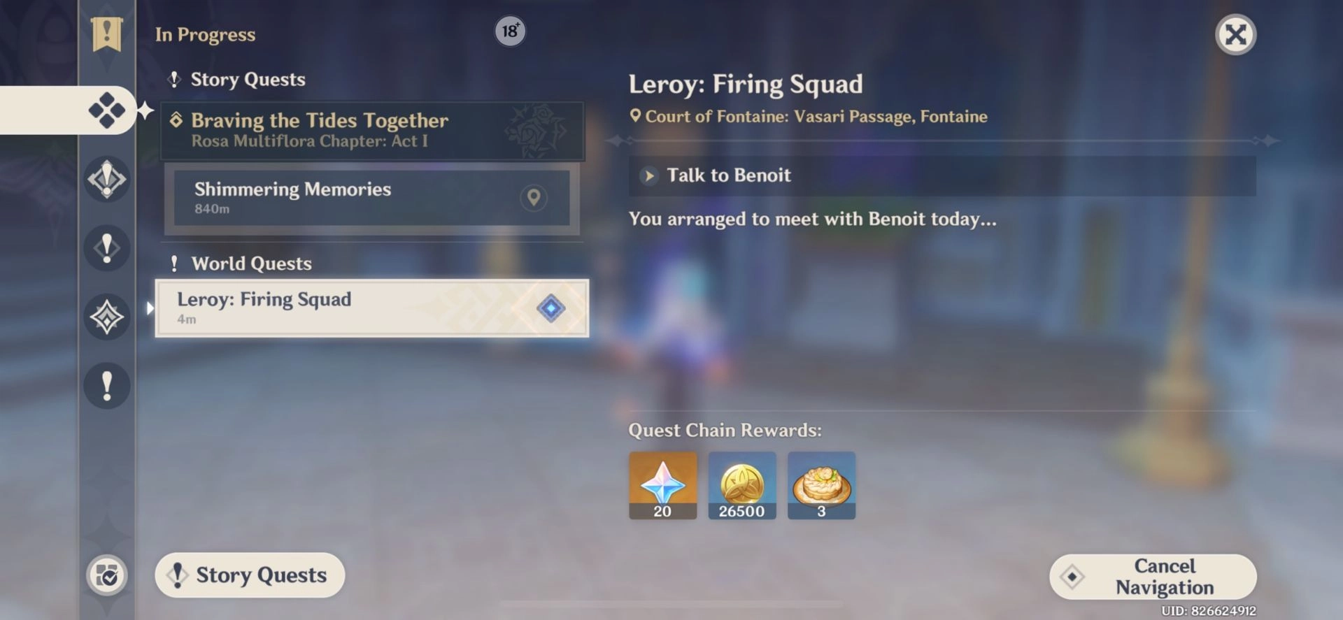 "Leroy" quest chain Genshin Impact | HoYoLAB