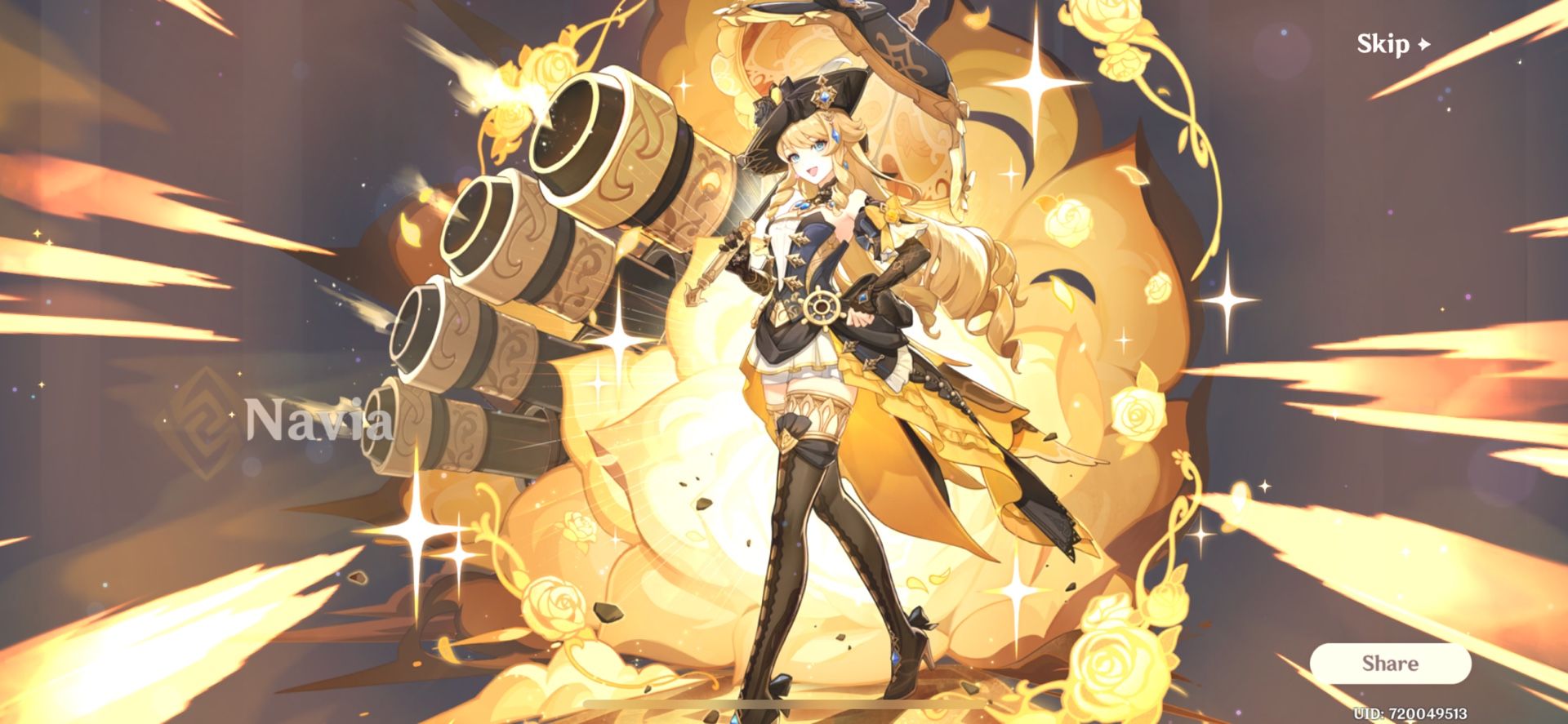 Everyone good luck on ur navia pulls and artifact farming!! Genshin ...