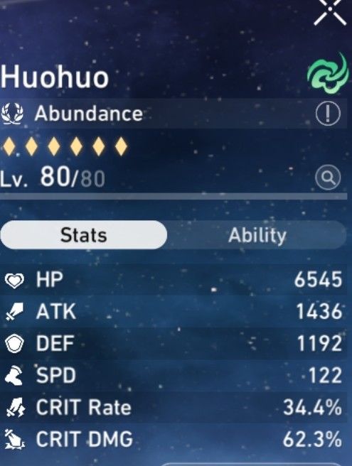 guess who has been criting with huohuo Honkai: Star Rail | HoYoLAB