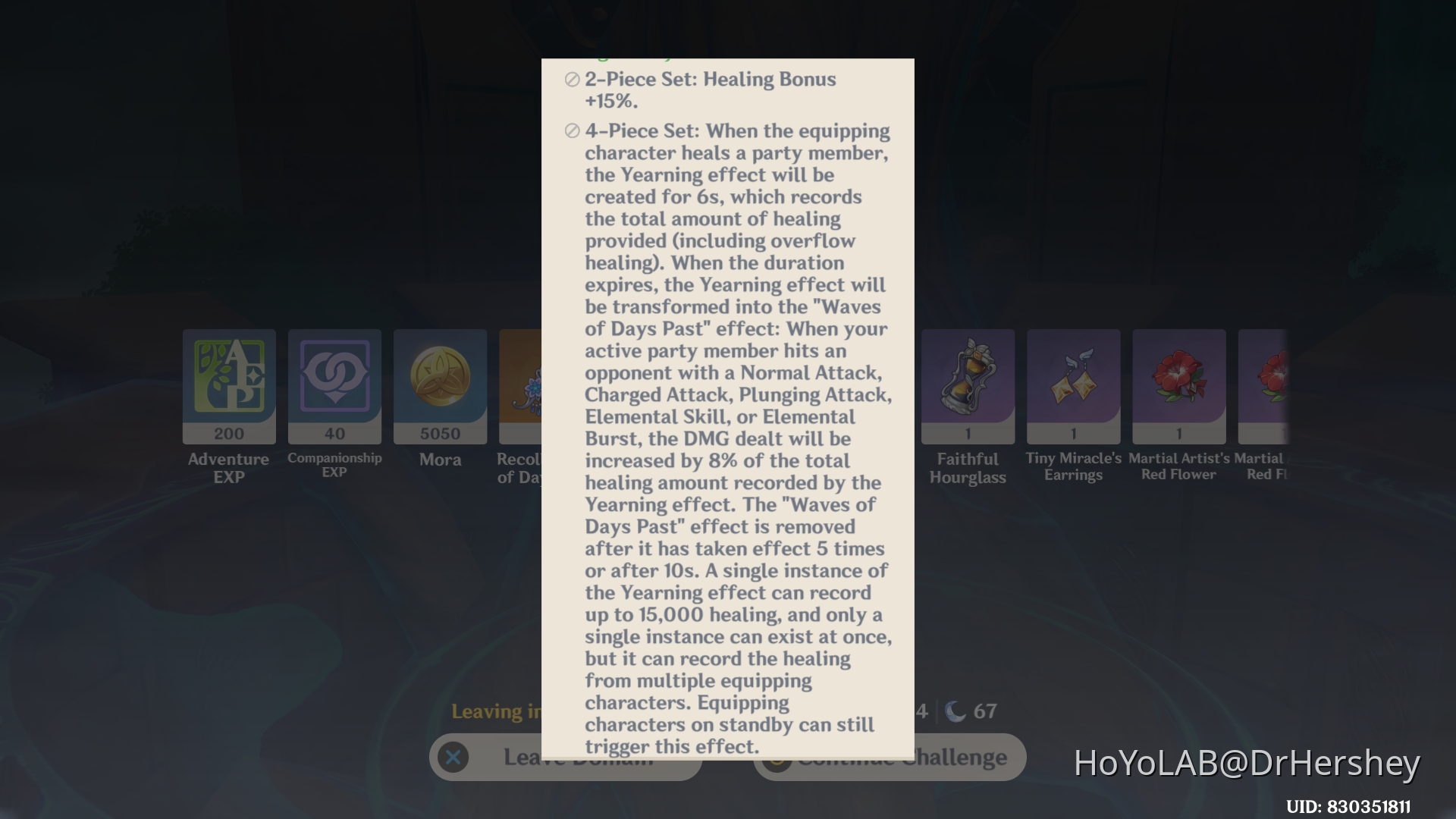 That's not any description, that's a whole essay.. Genshin Impact | HoYoLAB