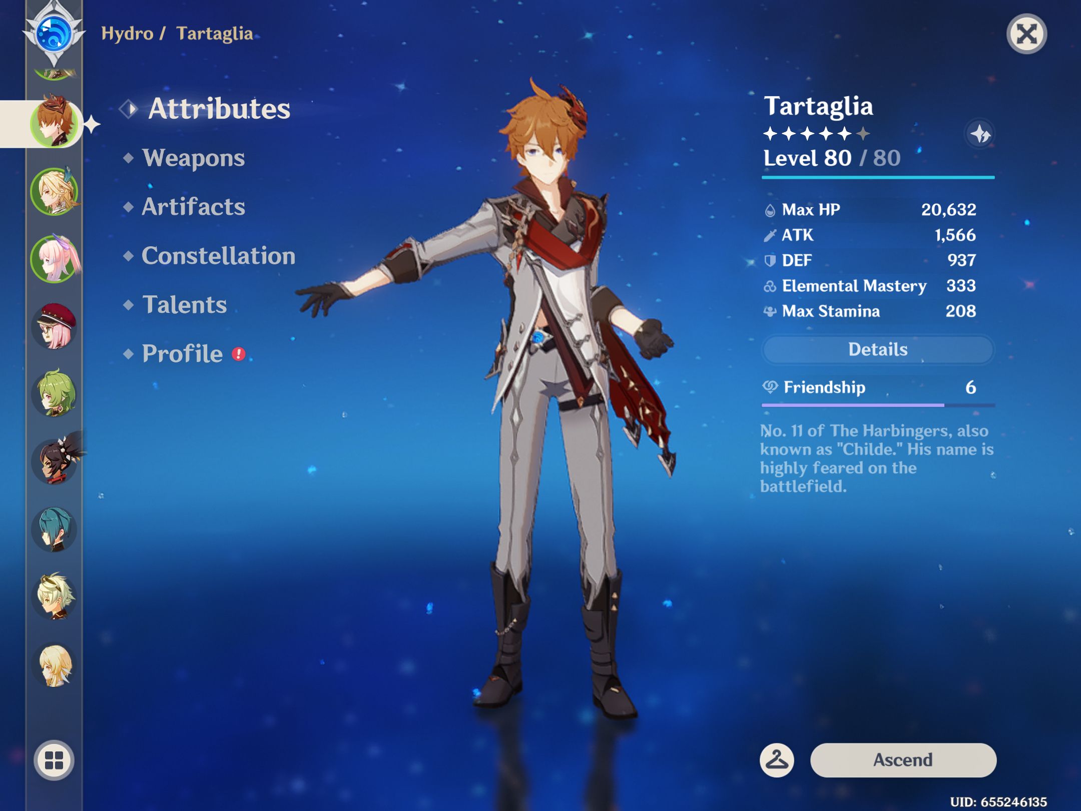 how's my Childe build? Genshin Impact | HoYoLAB