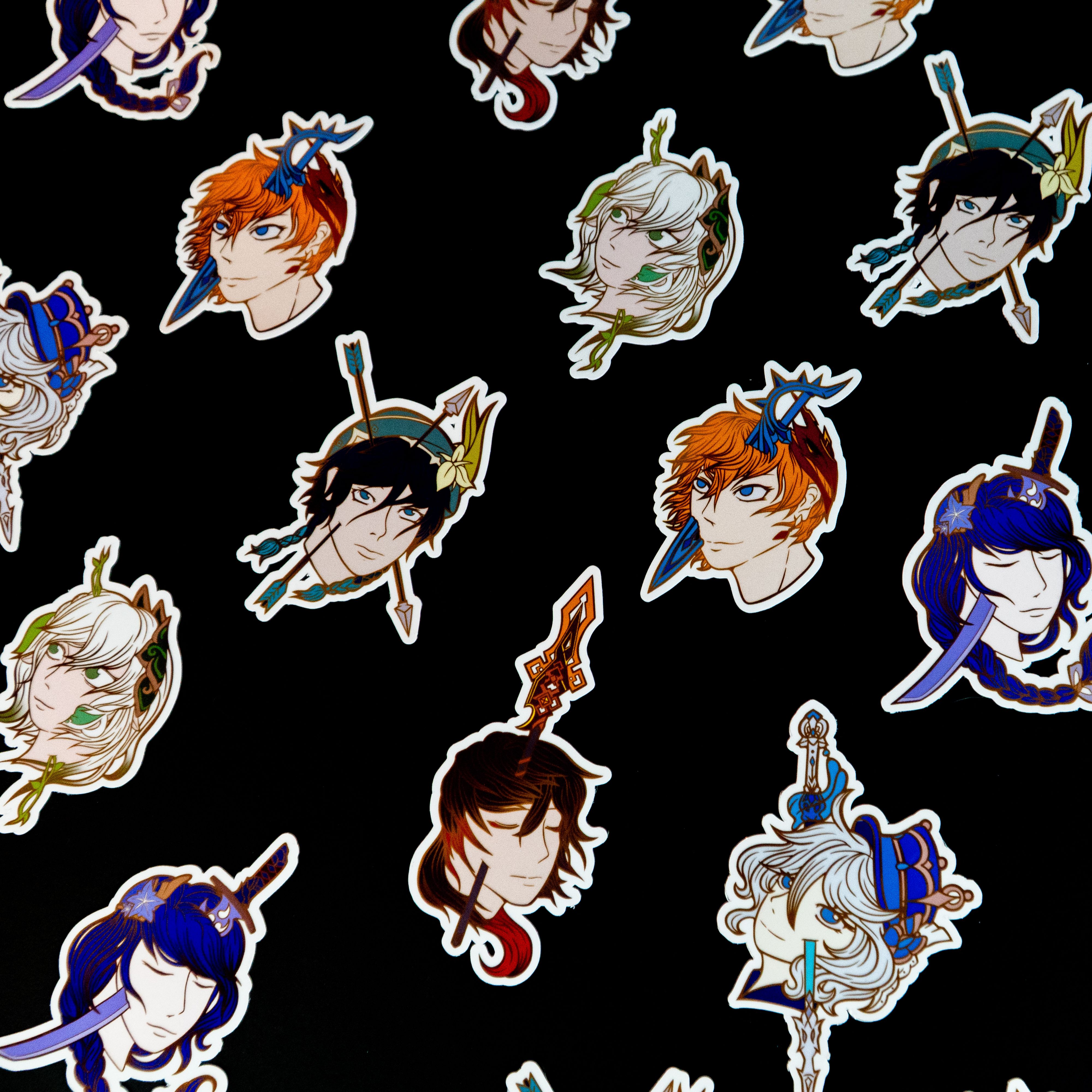 I MADE THEM INTO STICKERS Genshin Impact | HoYoLAB