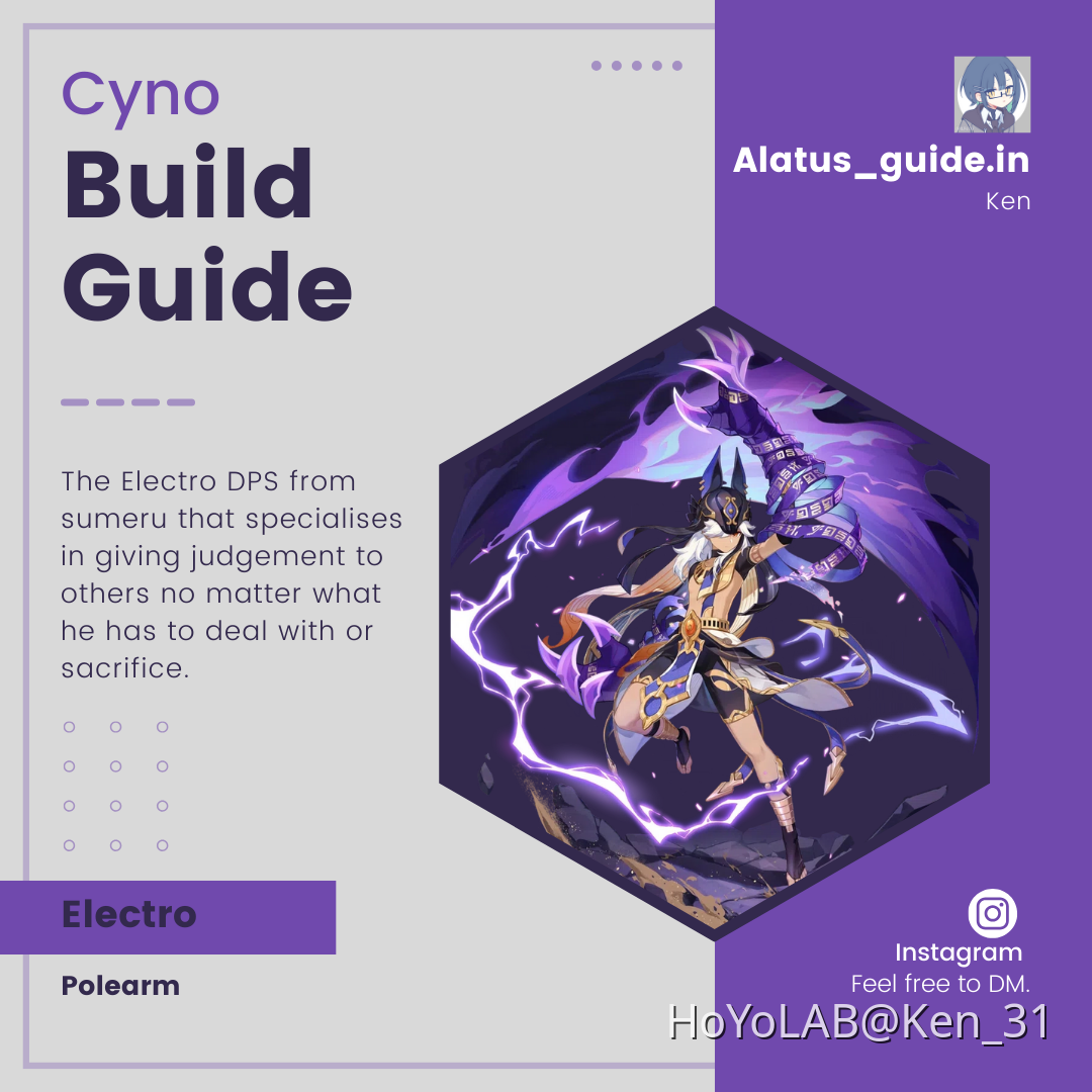 Cyno Genshin Impact | HoYoLAB