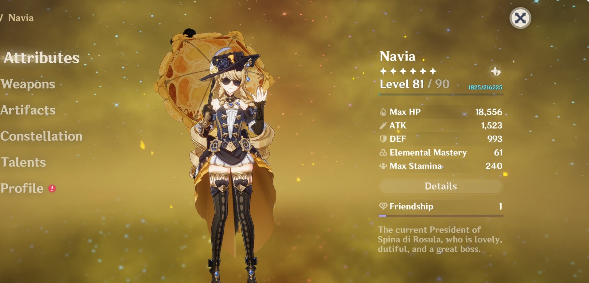 Navia build WIP Genshin Impact | HoYoLAB