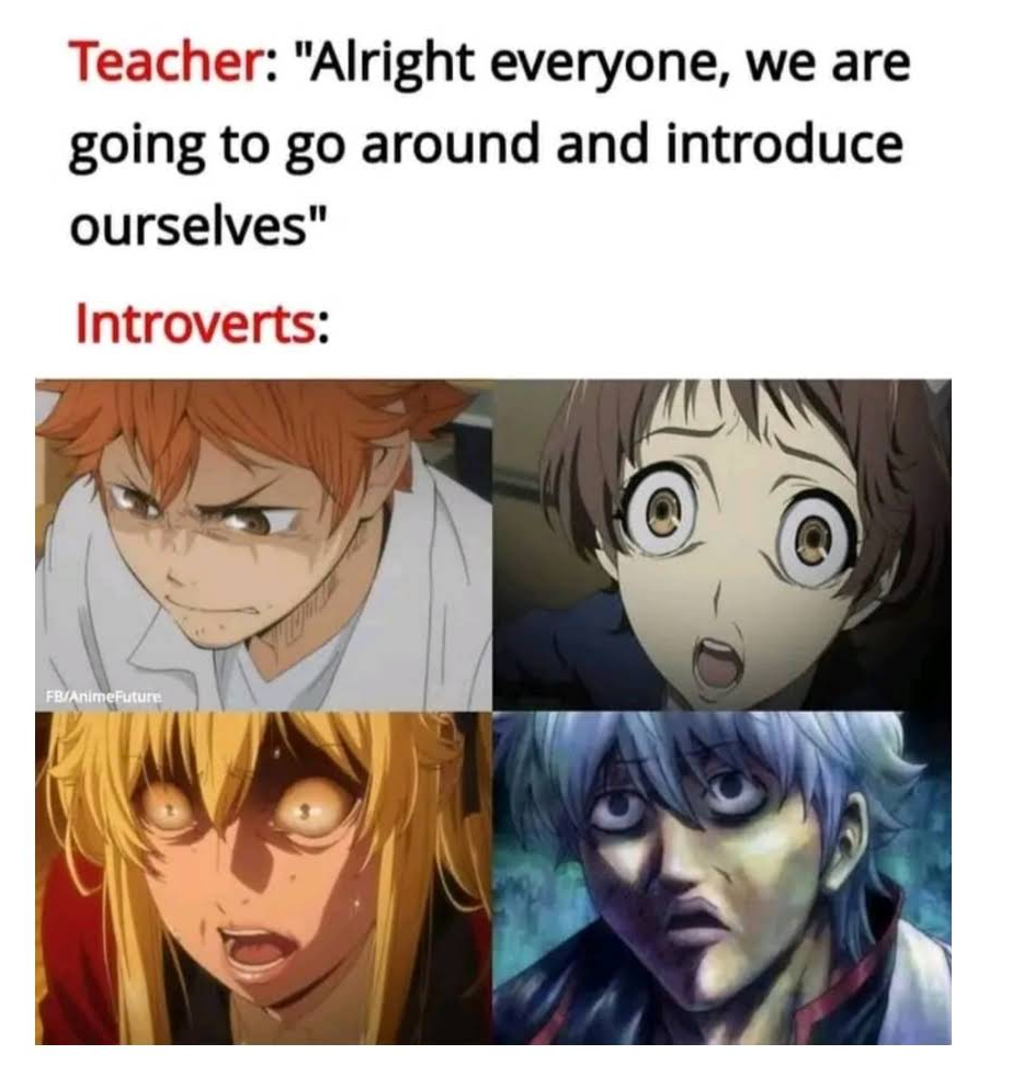 random anime meme | HoYoLAB