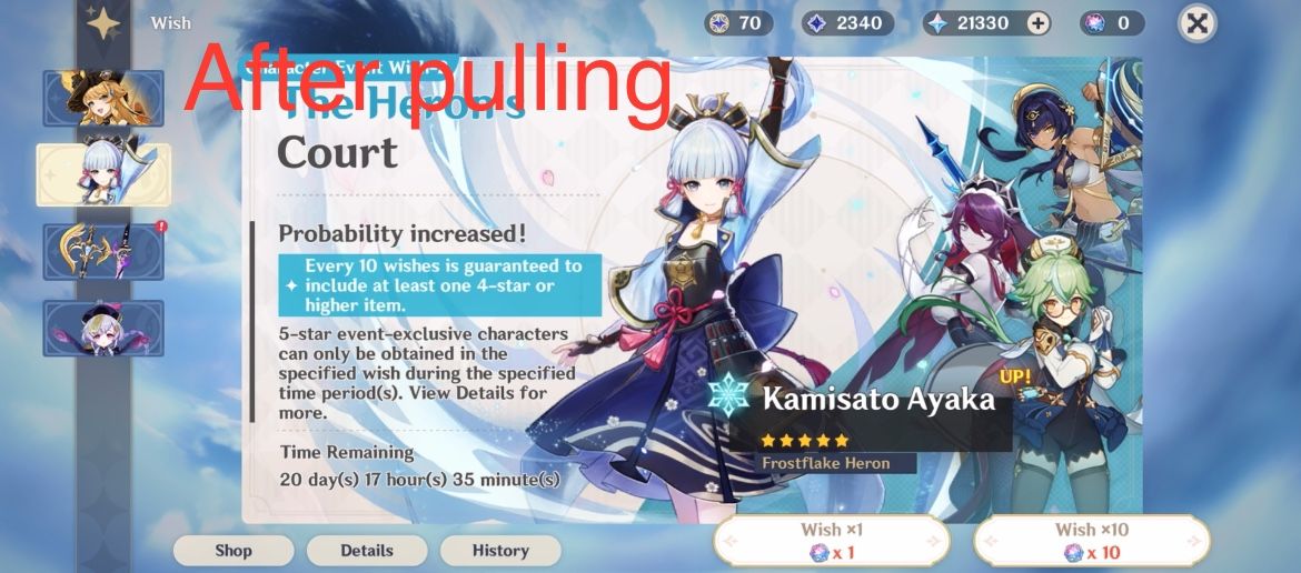 Happy to lose 50/50?? Something very rare for me to say…. Genshin ...