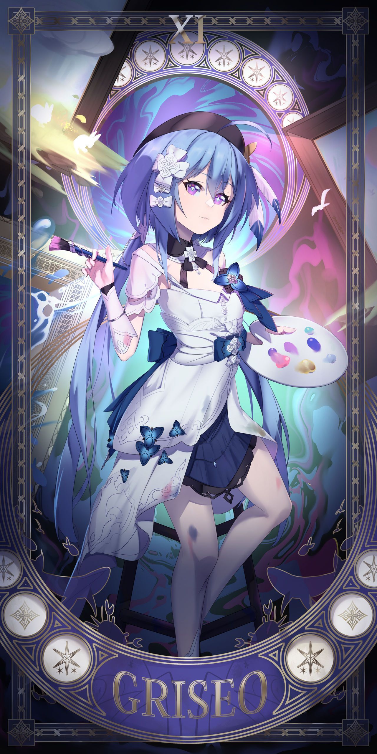 Griseo:The Last Jedi Painter Happy birthday you grew up so fast Honkai ...