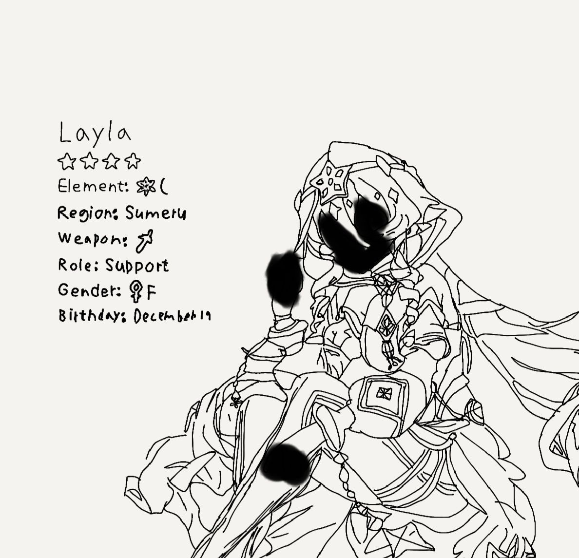 Layla! Genshin Impact | HoYoLAB