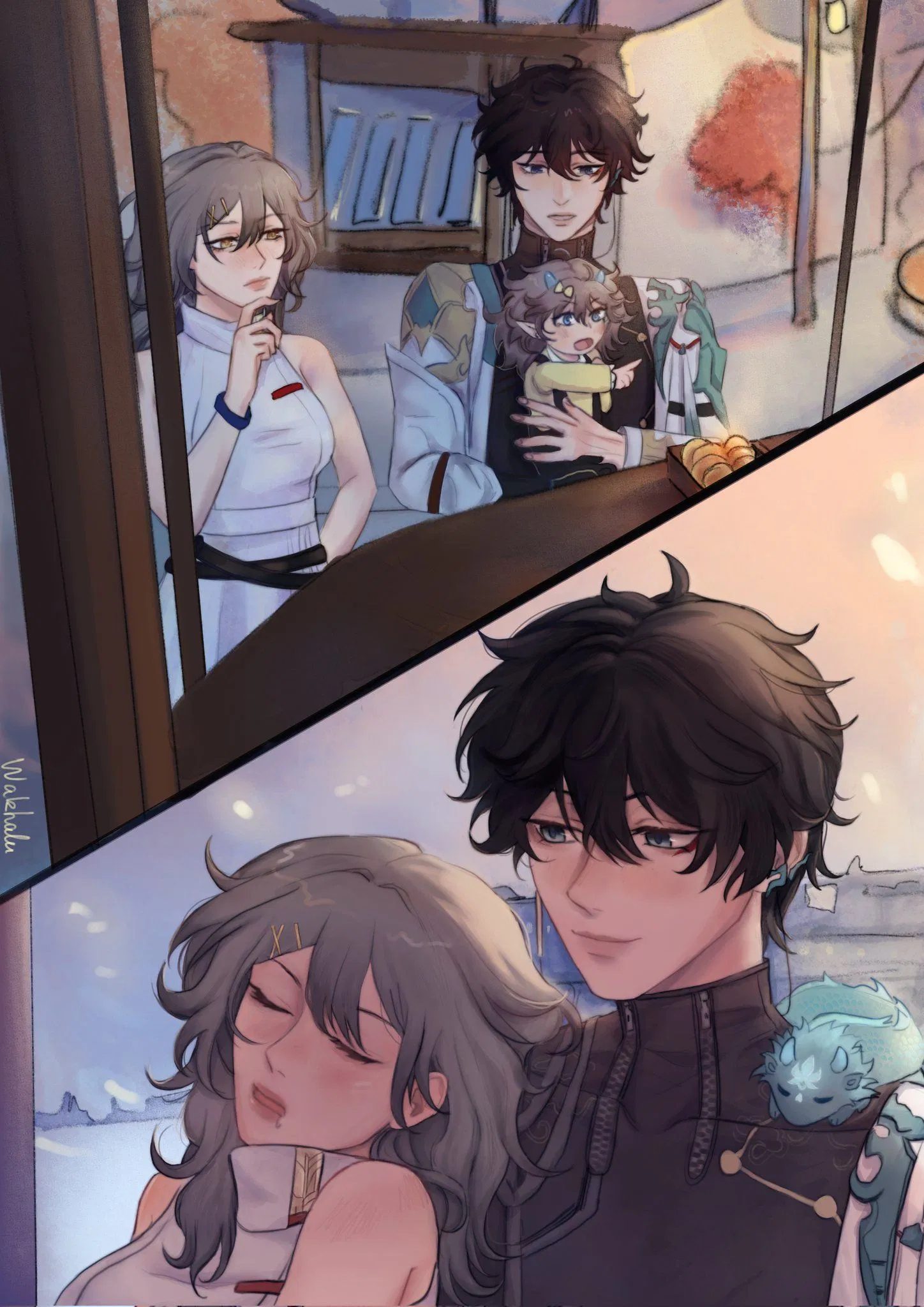 Favorite 2 ships for lumine and stelle my babies! Genshin Impact | HoYoLAB