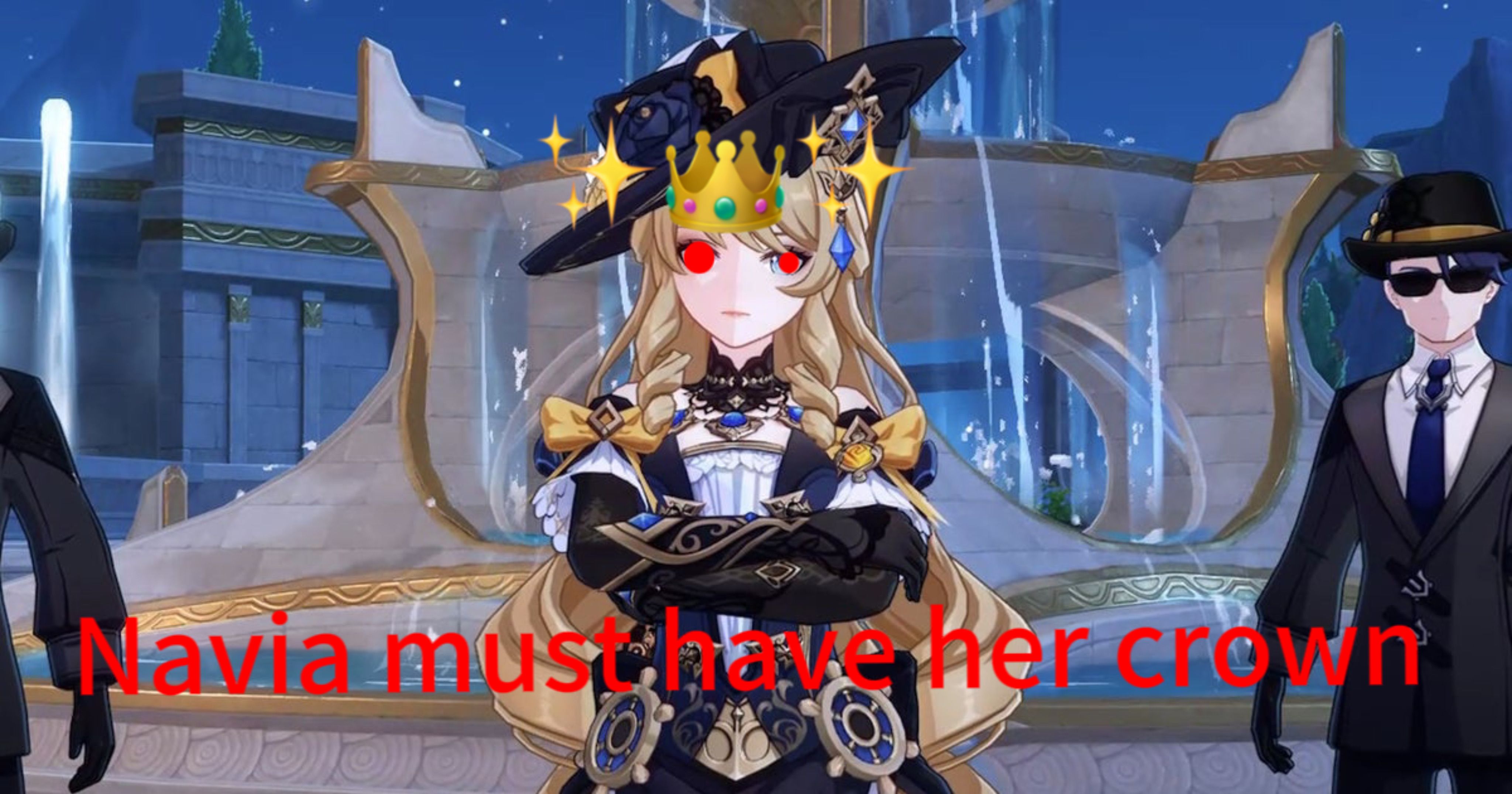 Navia must have her crown Genshin Impact | HoYoLAB