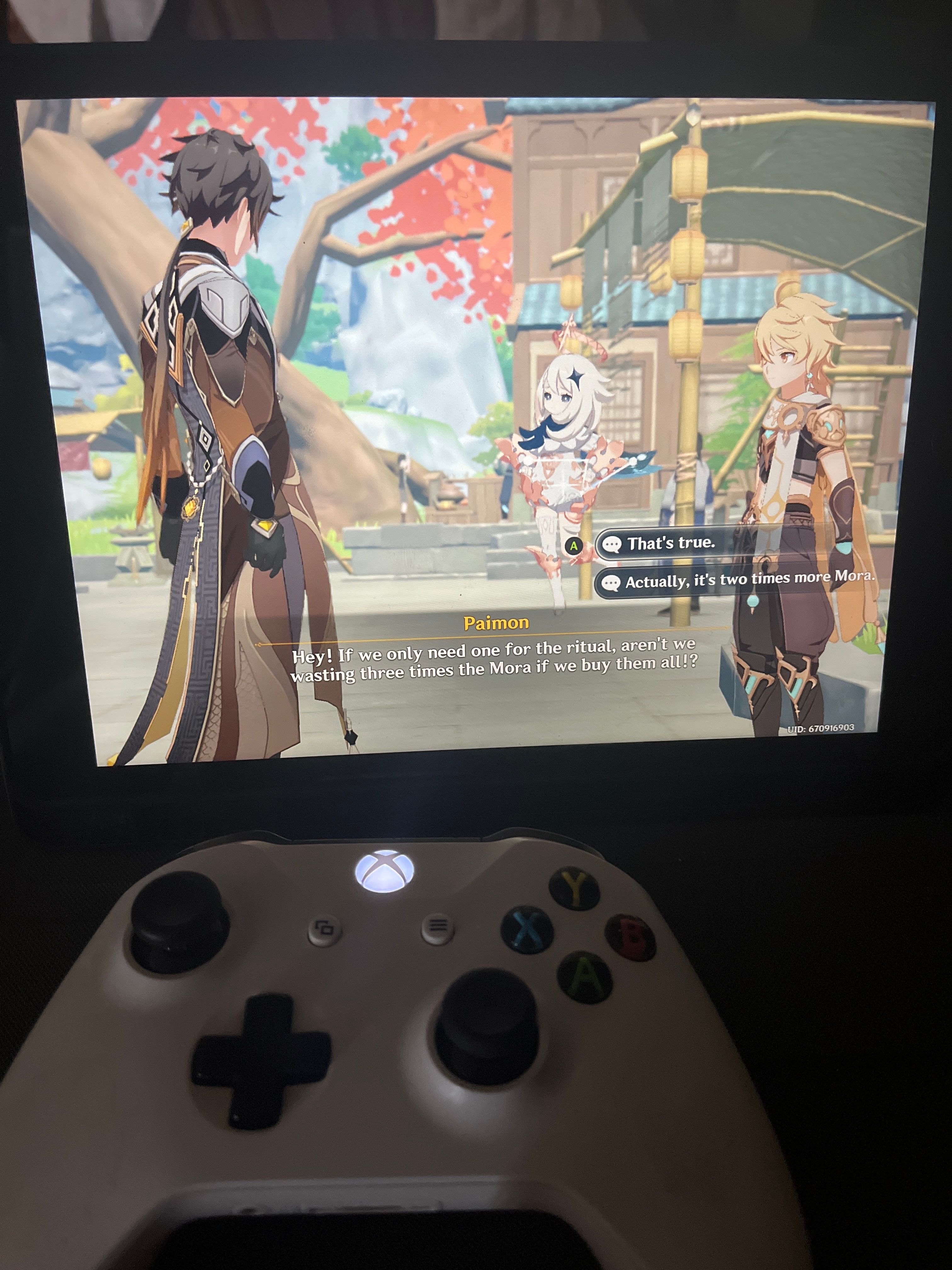 this makes me cackle every time i redo this quest... Genshin Impact ...