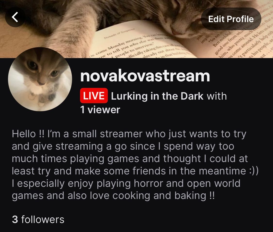 New streamer here!! | HoYoLAB