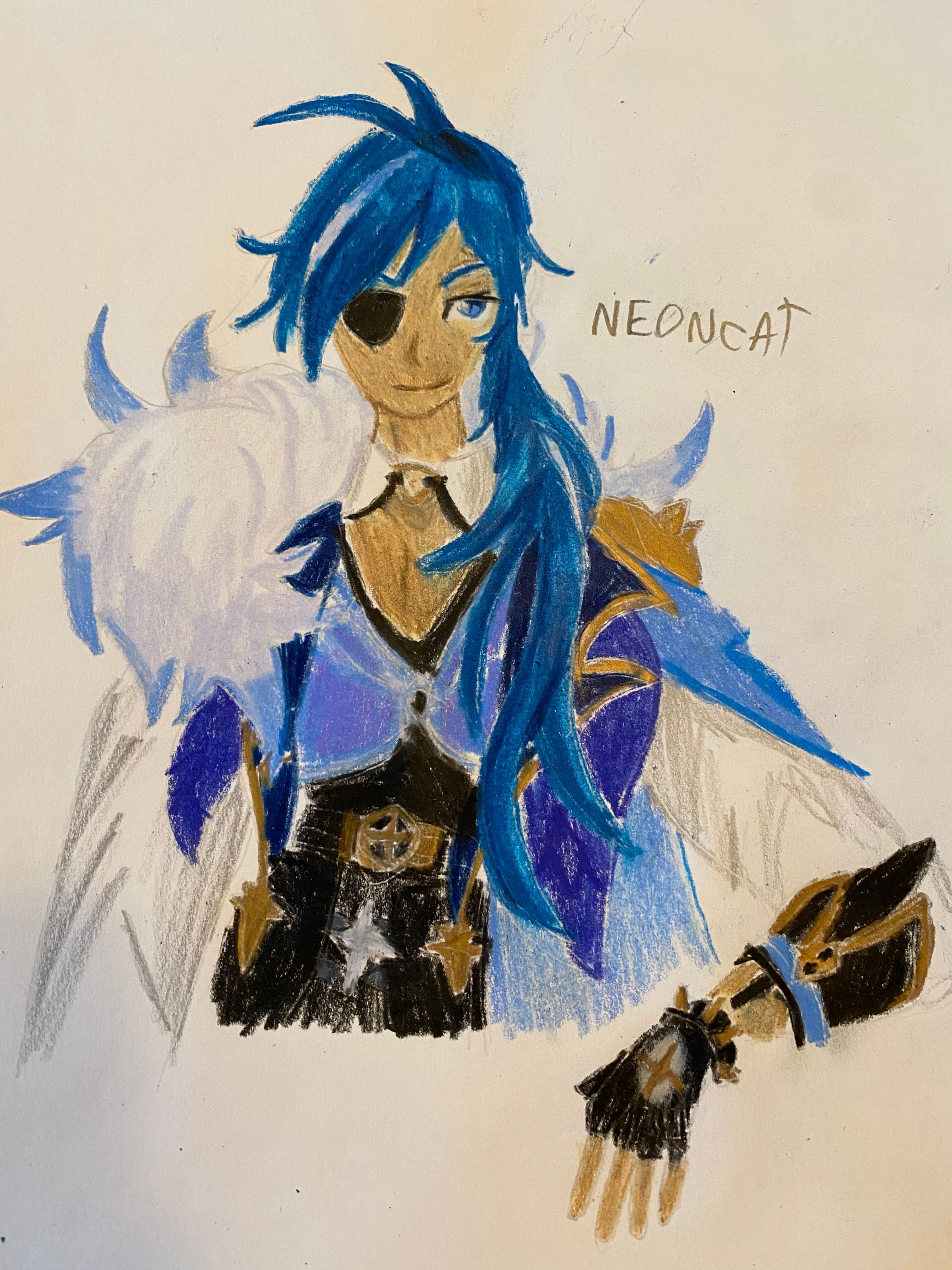 Kaeya drawing Genshin Impact | HoYoLAB