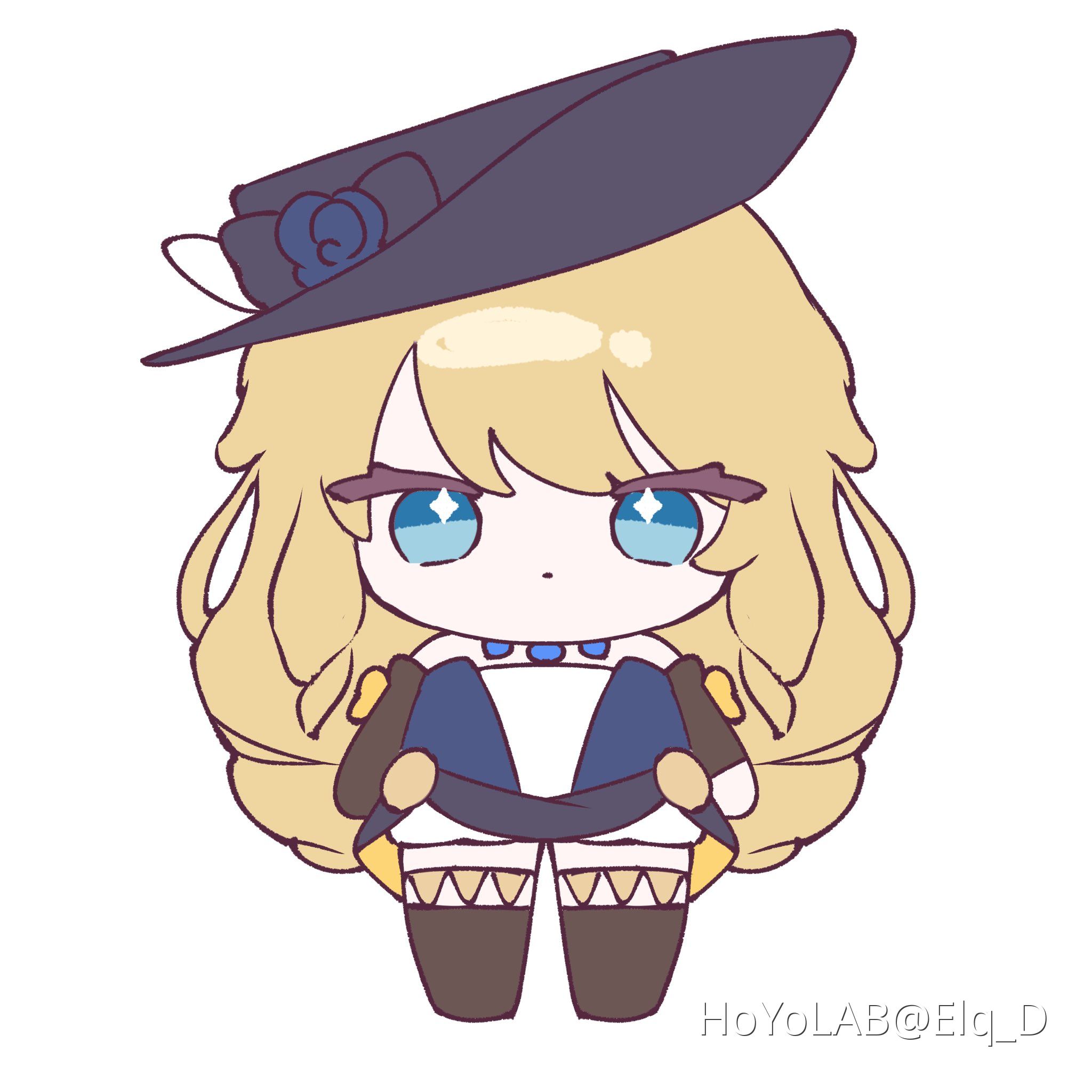 Chibi NAVIA Genshin Impact | HoYoLAB