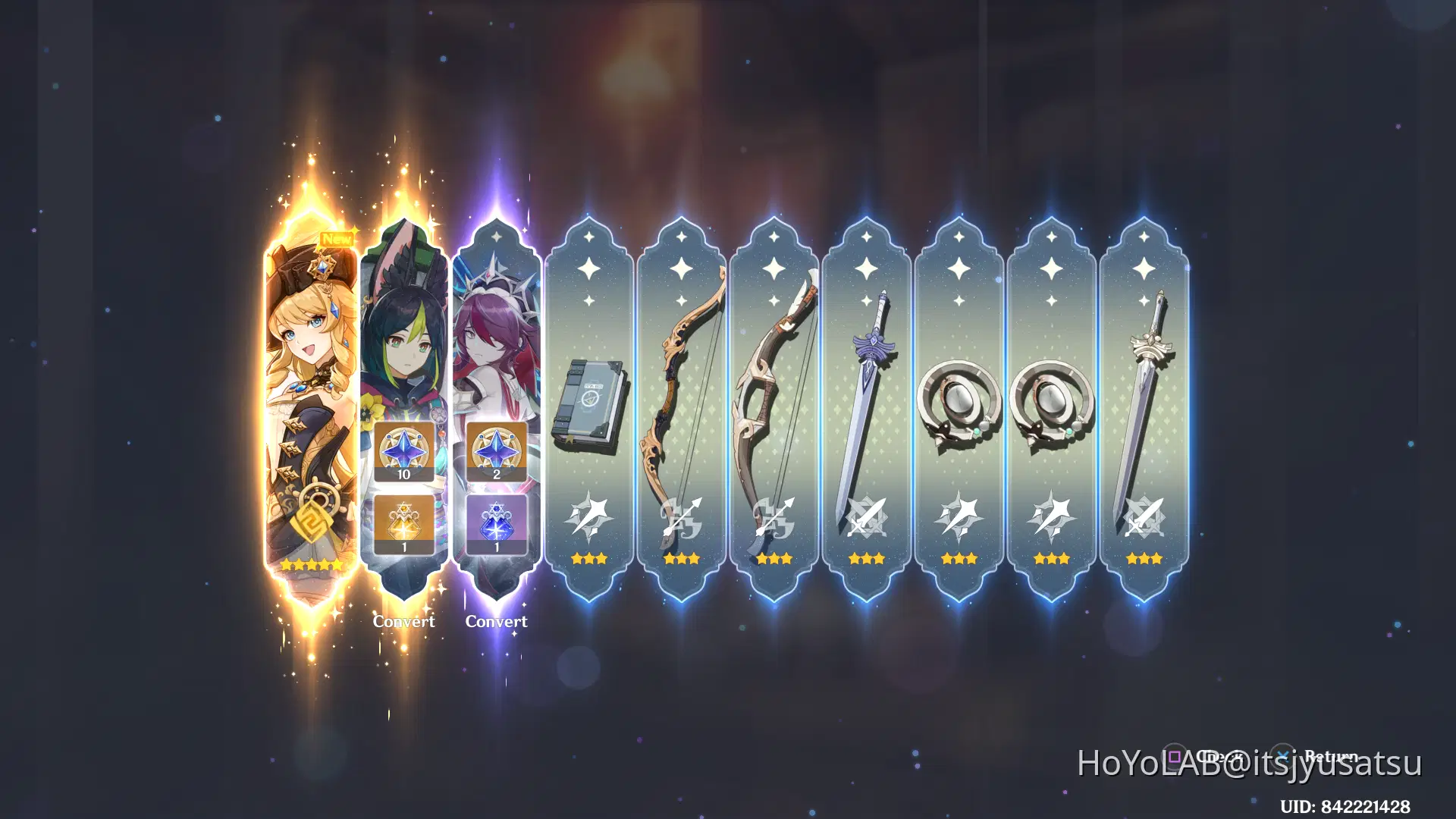 Lady Boss Navia is home & my first ever double 5* in limited banner! 😭 ...