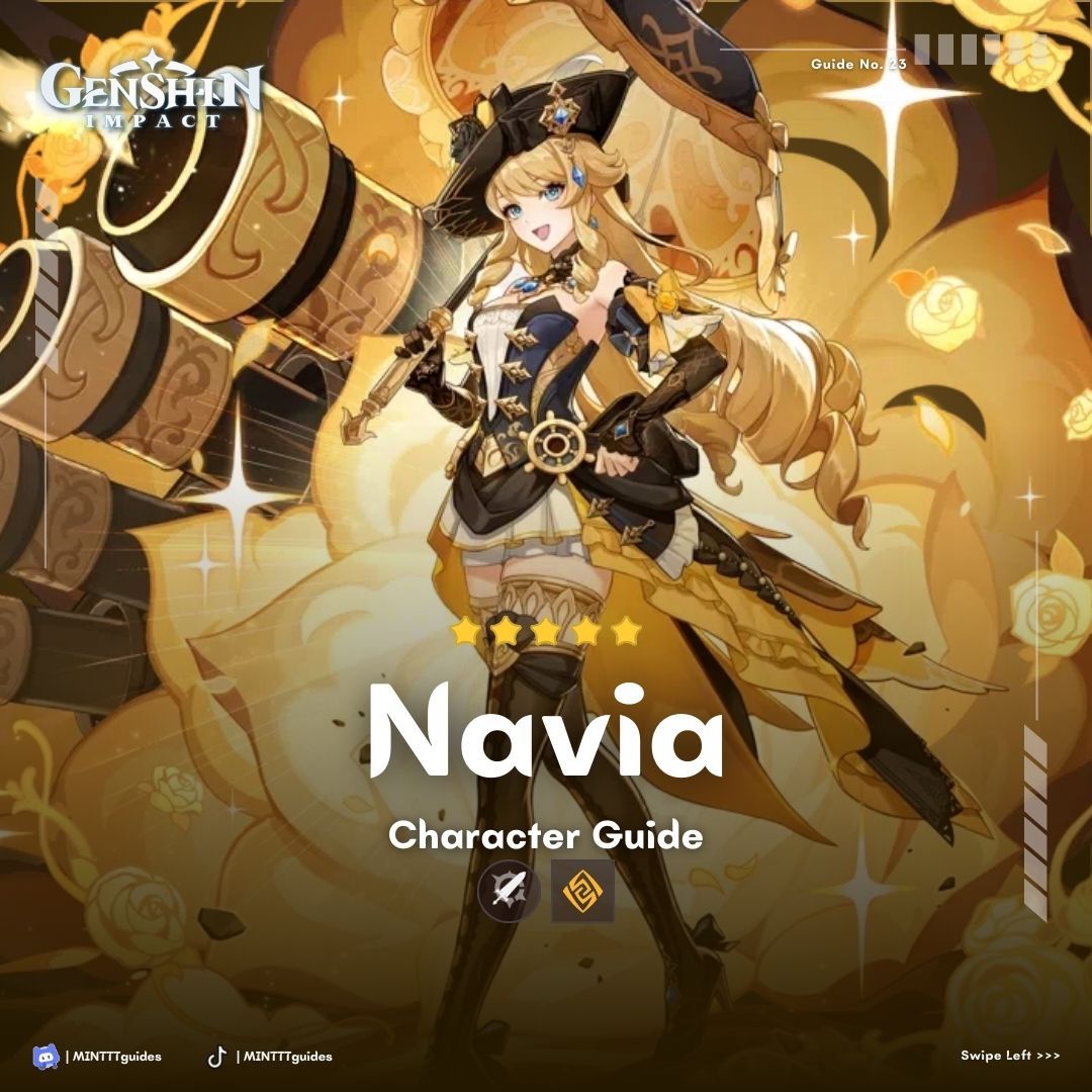 NAVIA - BUILD GUIDE (V4.3) | GENSHIN IMPACT Genshin Impact | HoYoLAB