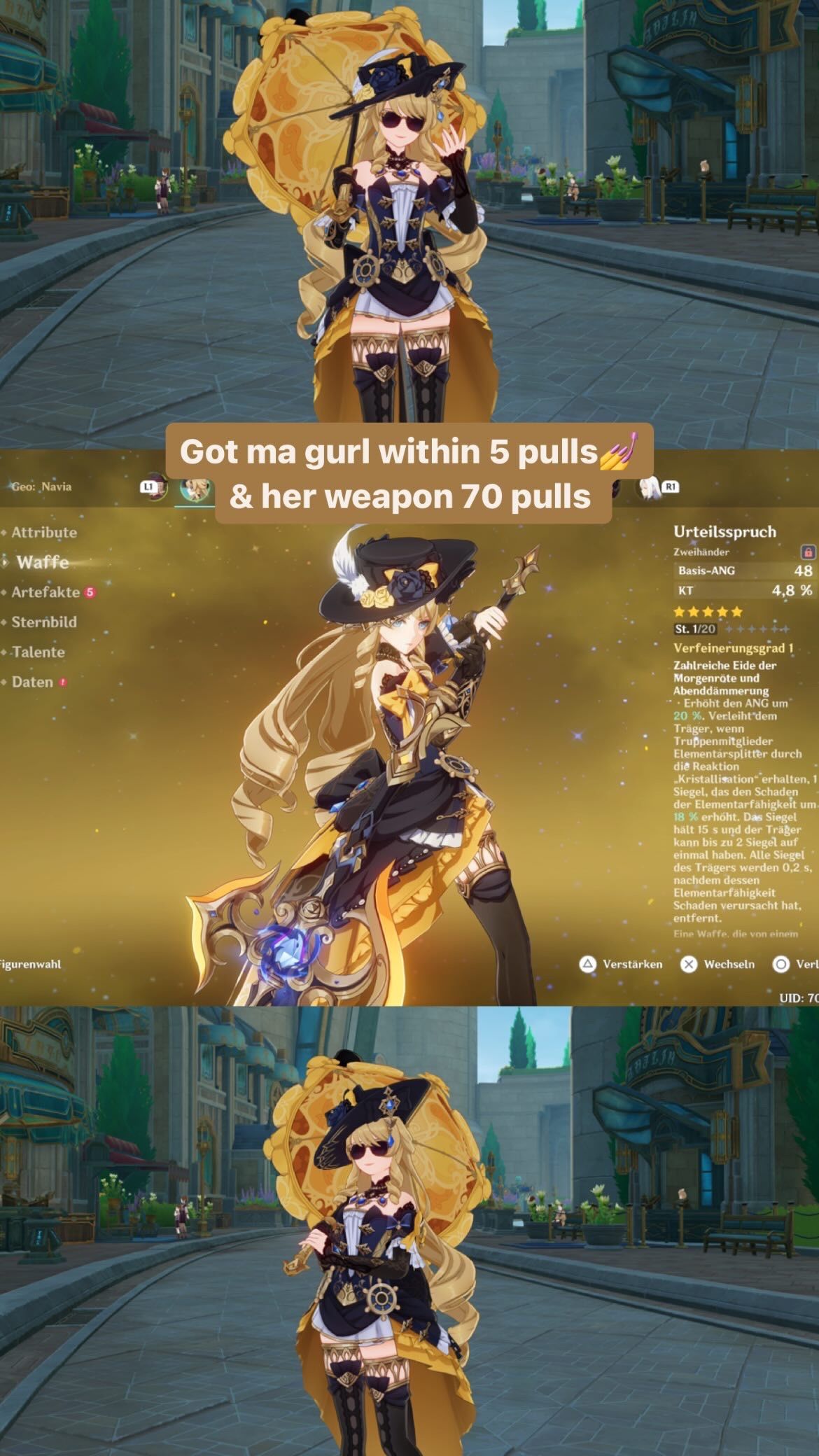 Navia Pull Genshin Impact | HoYoLAB