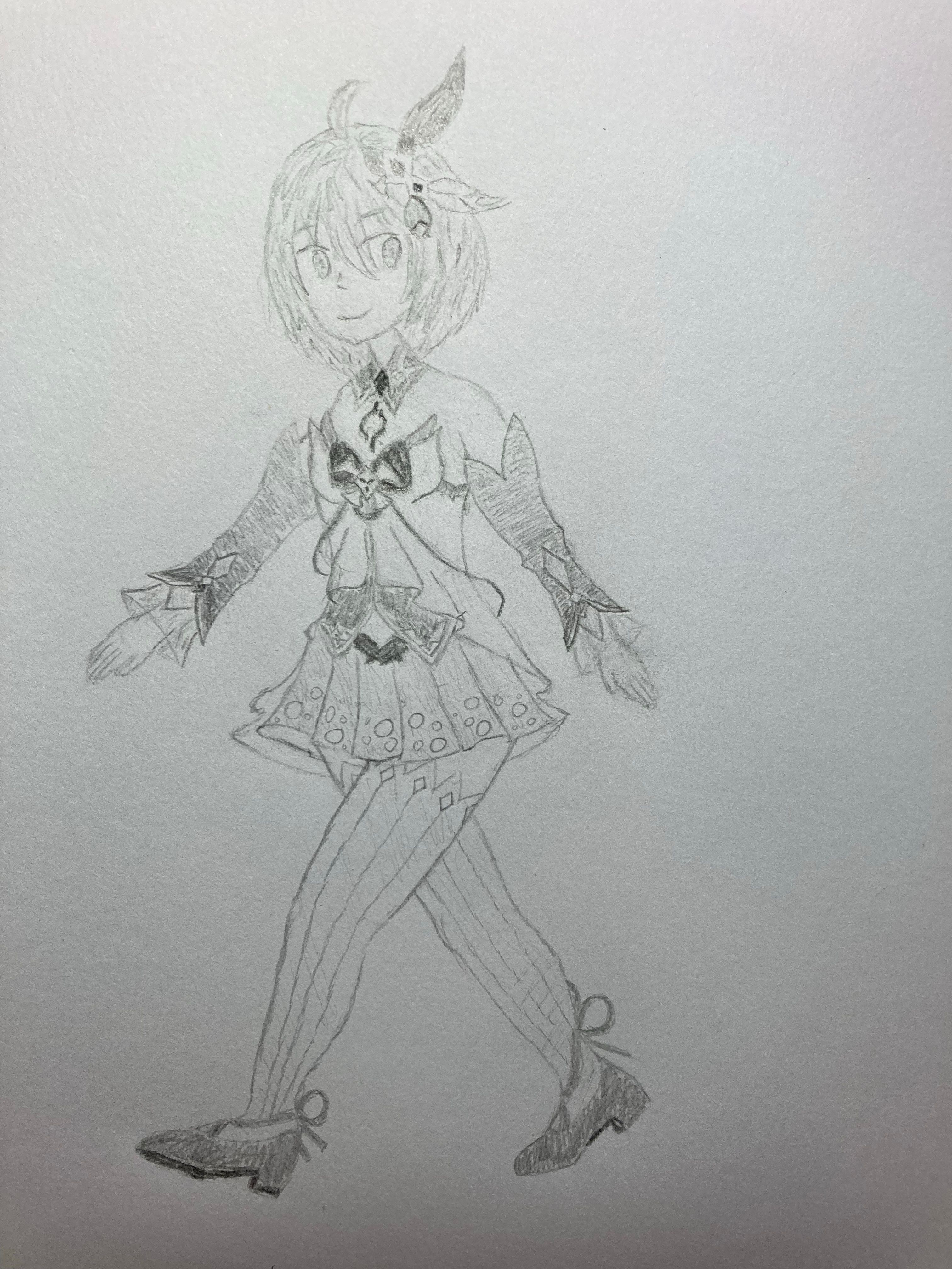 Seele drawing Honkai Impact 3rd | HoYoLAB