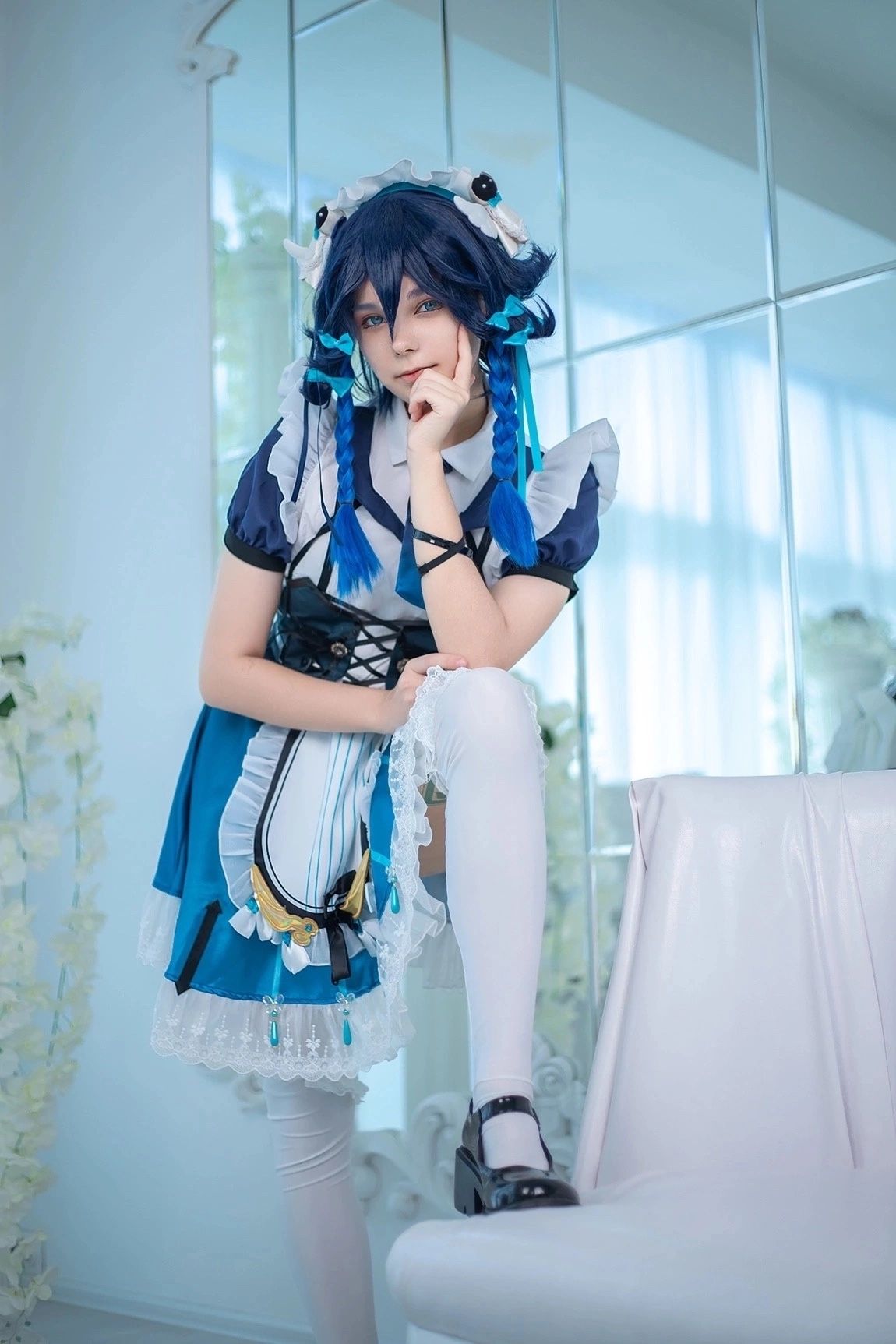 Cosplay Venti maid Genshin Impact | HoYoLAB