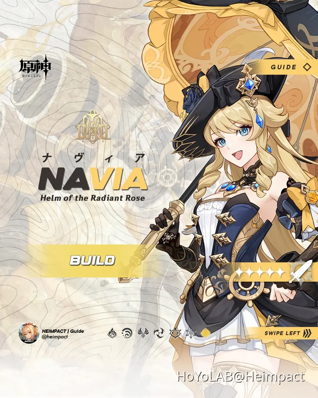 NAVIA BEST BUILD GUIDE Genshin Impact | HoYoLAB