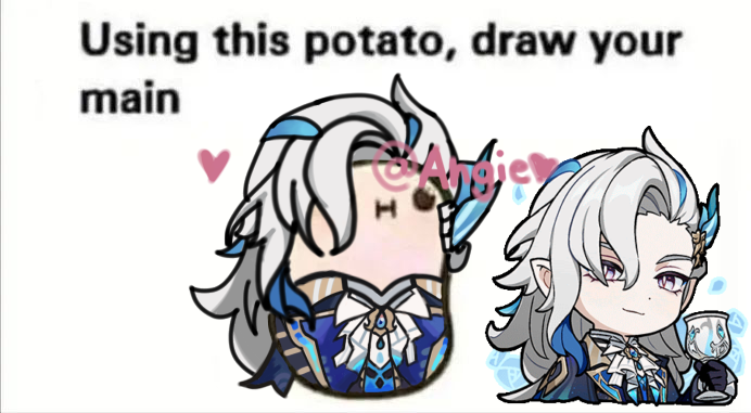 Potato main my neuvilette Genshin Impact | HoYoLAB