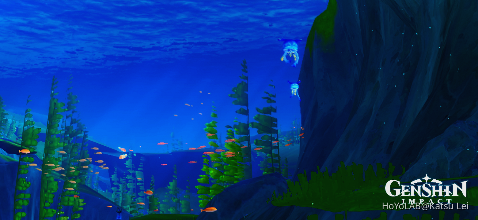 Fontaine's underwater scenery Genshin Impact | HoYoLAB