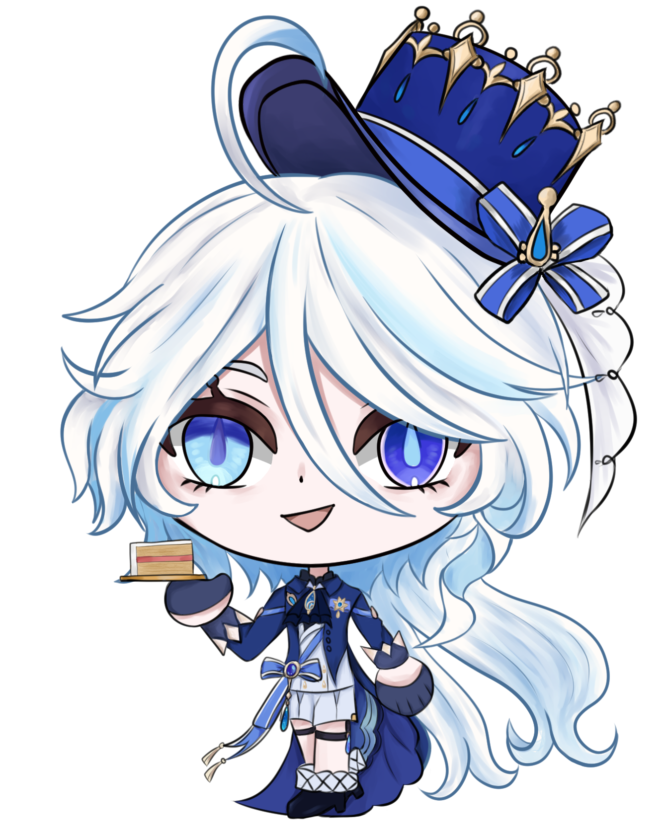 Chibi Furina Genshin Impact | HoYoLAB