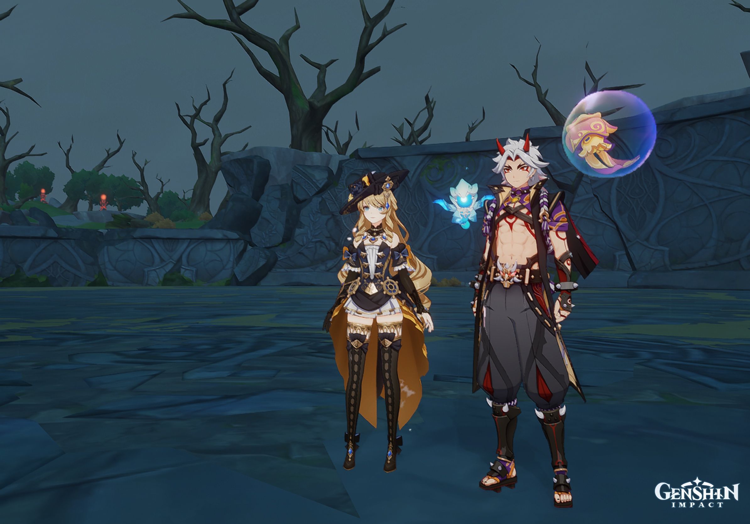 Navia and Geo Team Genshin Impact | HoYoLAB