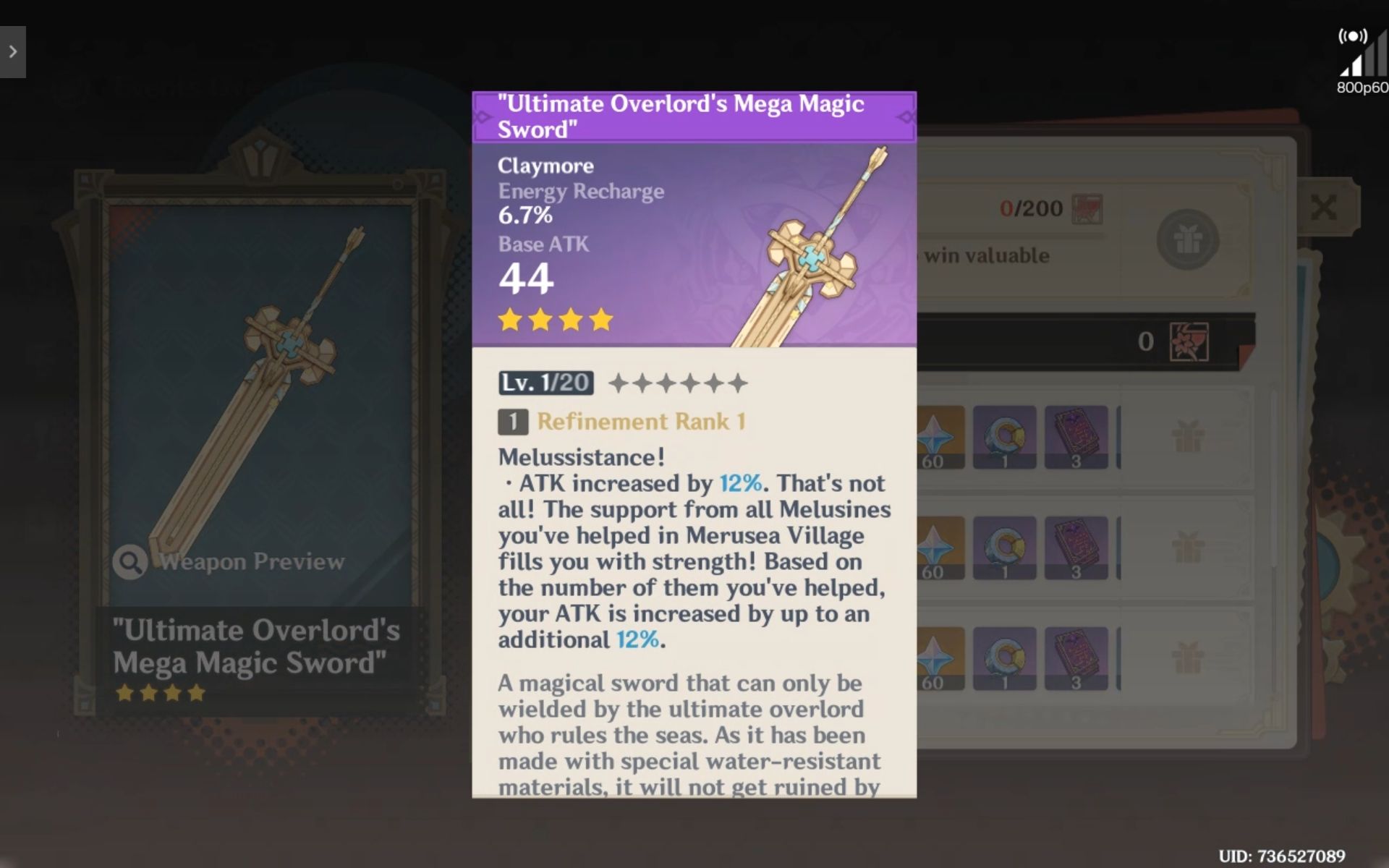 opinions new claymore?? Genshin Impact | HoYoLAB