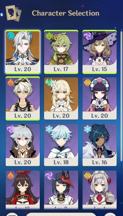 How do you like my alt acc? Genshin Impact | HoYoLAB