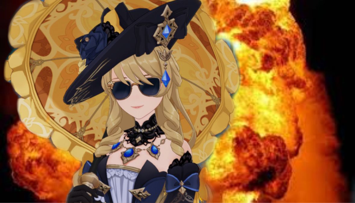 Cool girls never look back at explosions Genshin Impact | HoYoLAB